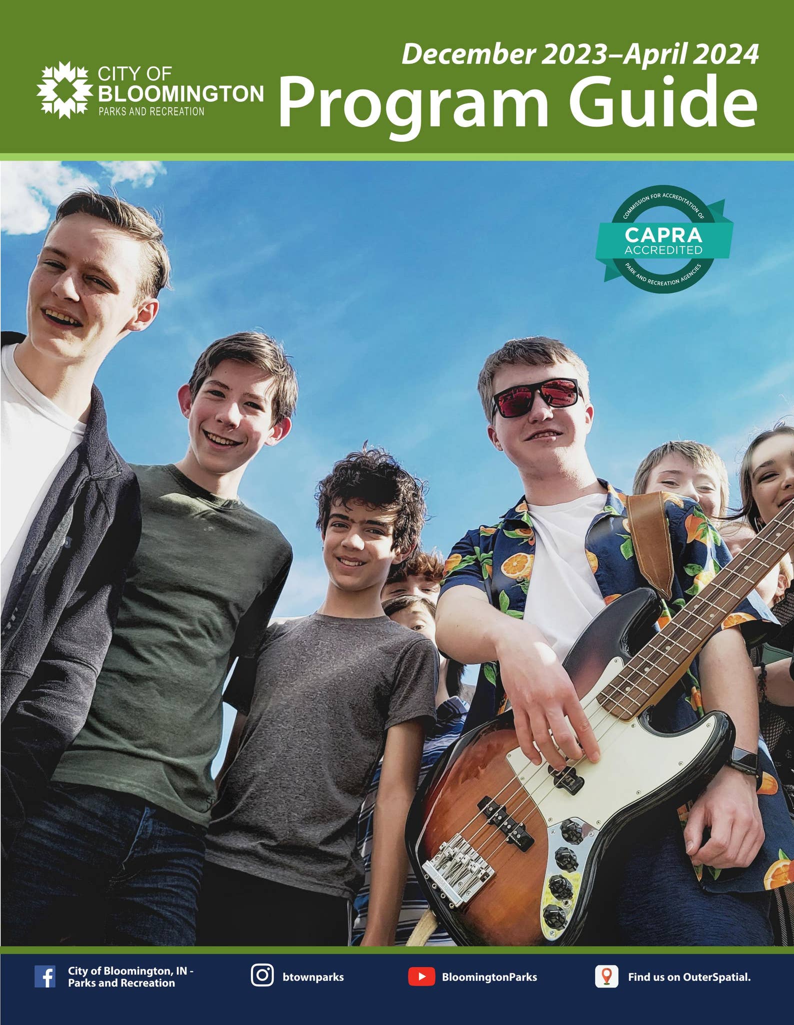 City of Bloomington, Indiana Parks and Recreation Winter-Spring 2024 Program Guide by ...