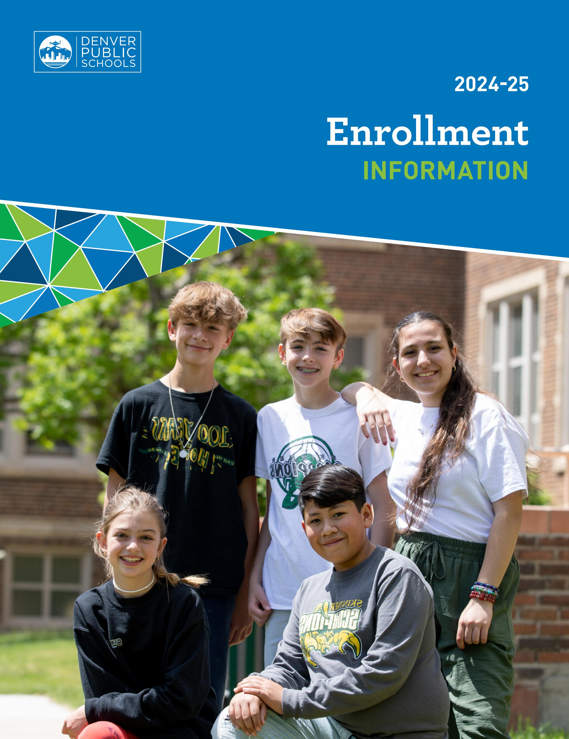 2024-25 Enrollment Information Packet English by Denver Public Schools ...