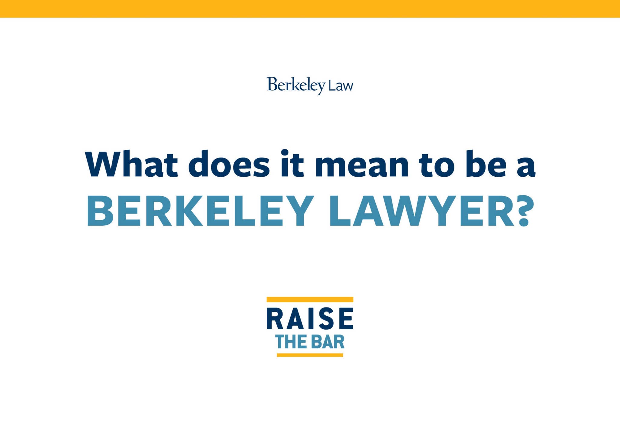 Berkeley Law: Raise the Bar by Berkeley Law - Issuu
