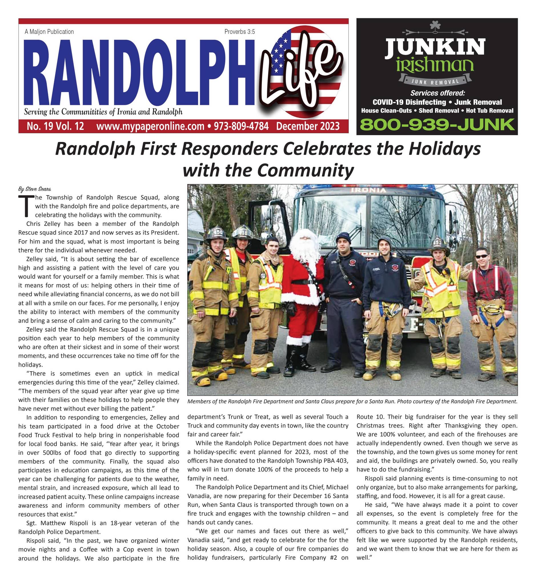 Randolph Life December 23 by My Life Publications..Maljon LLC - Issuu