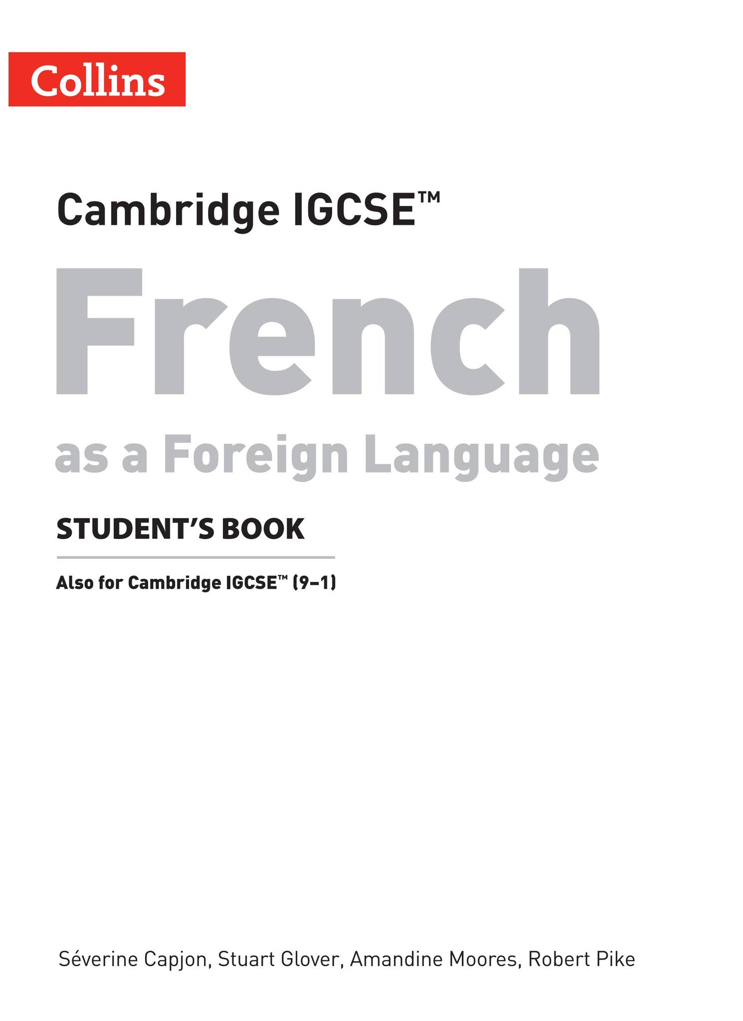 IGCSE French as a Foreign Language Student's Book by Collins - Issuu