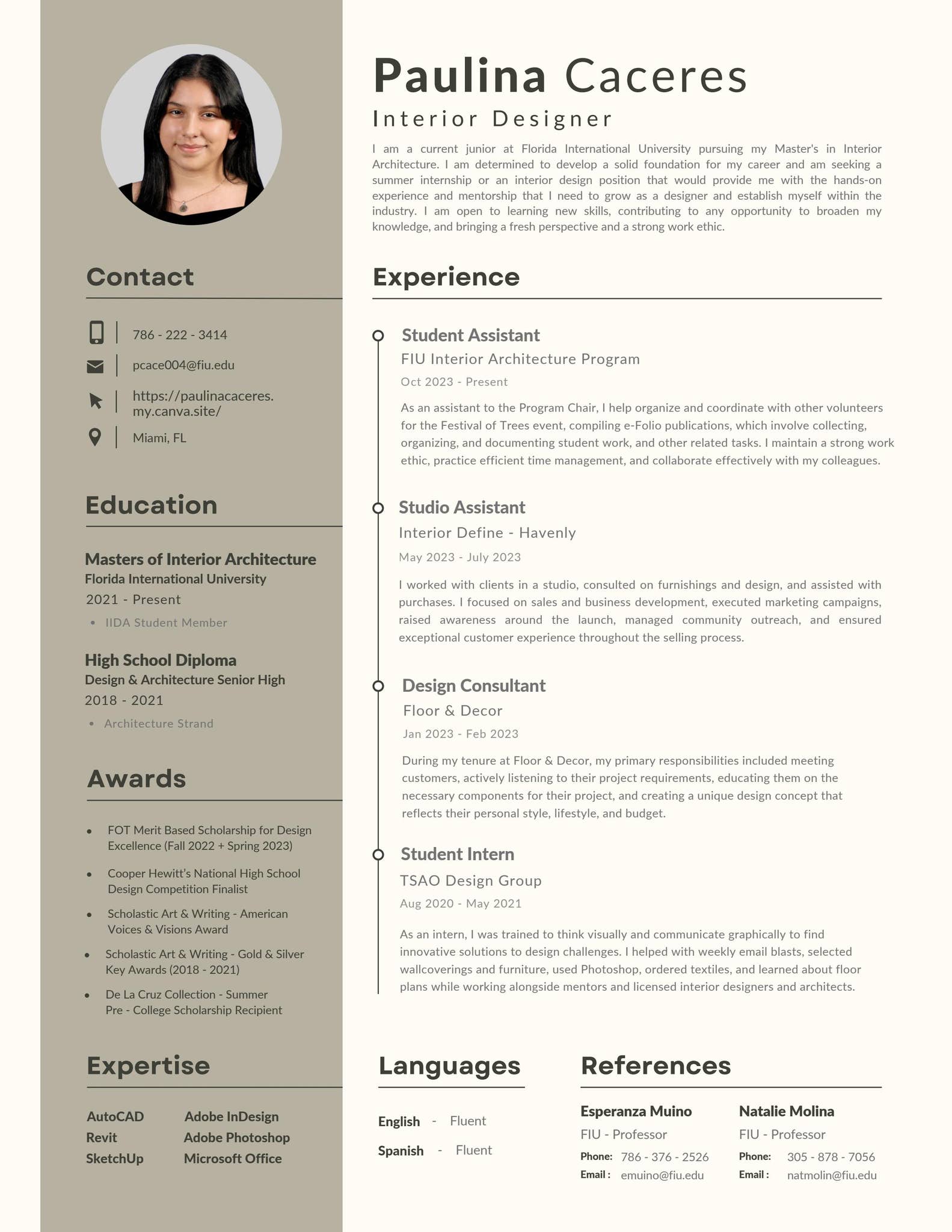 Paulina Caceres Resume 2024 by Paulina Marie Caceres - Issuu