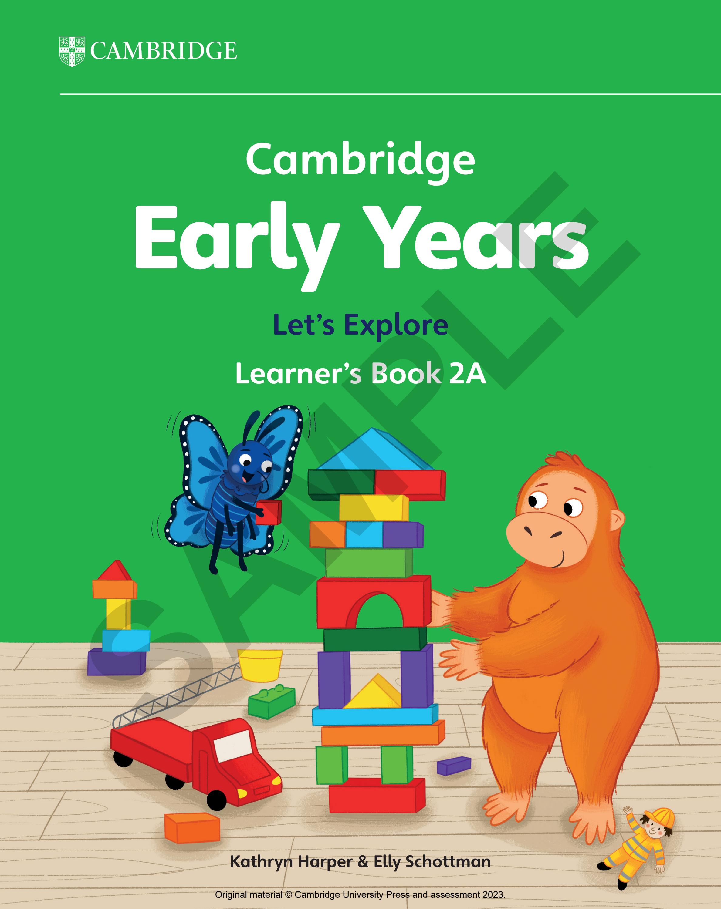 Cambridge Early Years Let s Explore Learner s Book 2A By Cambridge