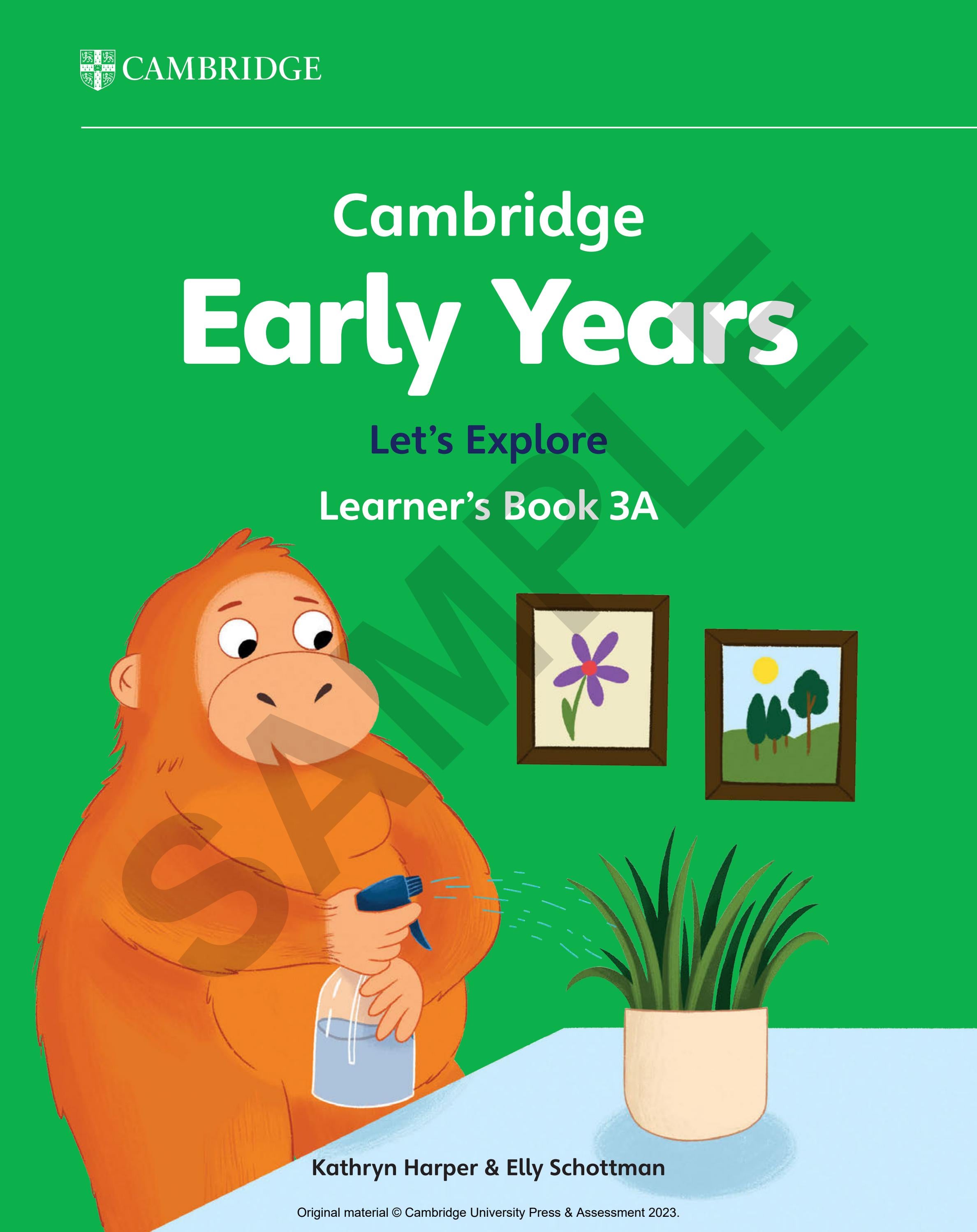 Cambridge Early Years Let's Explore Learner's Book 3A by Cambridge ...