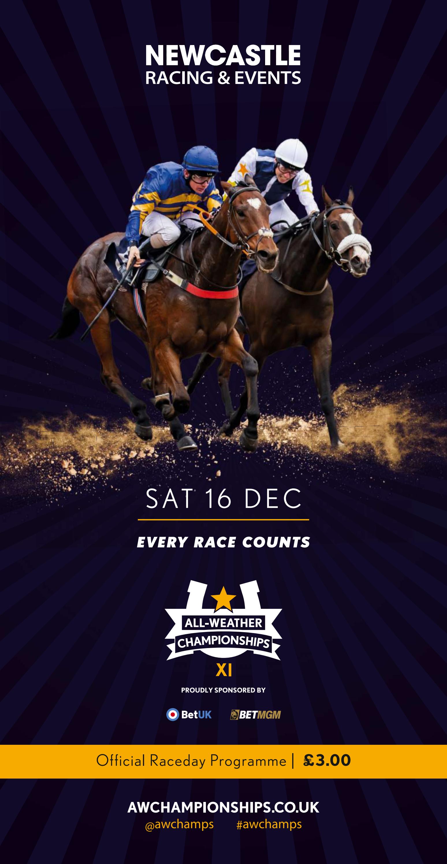 Newcastle Racecard - Saturday 16th December by Arena Racing Company - Issuu