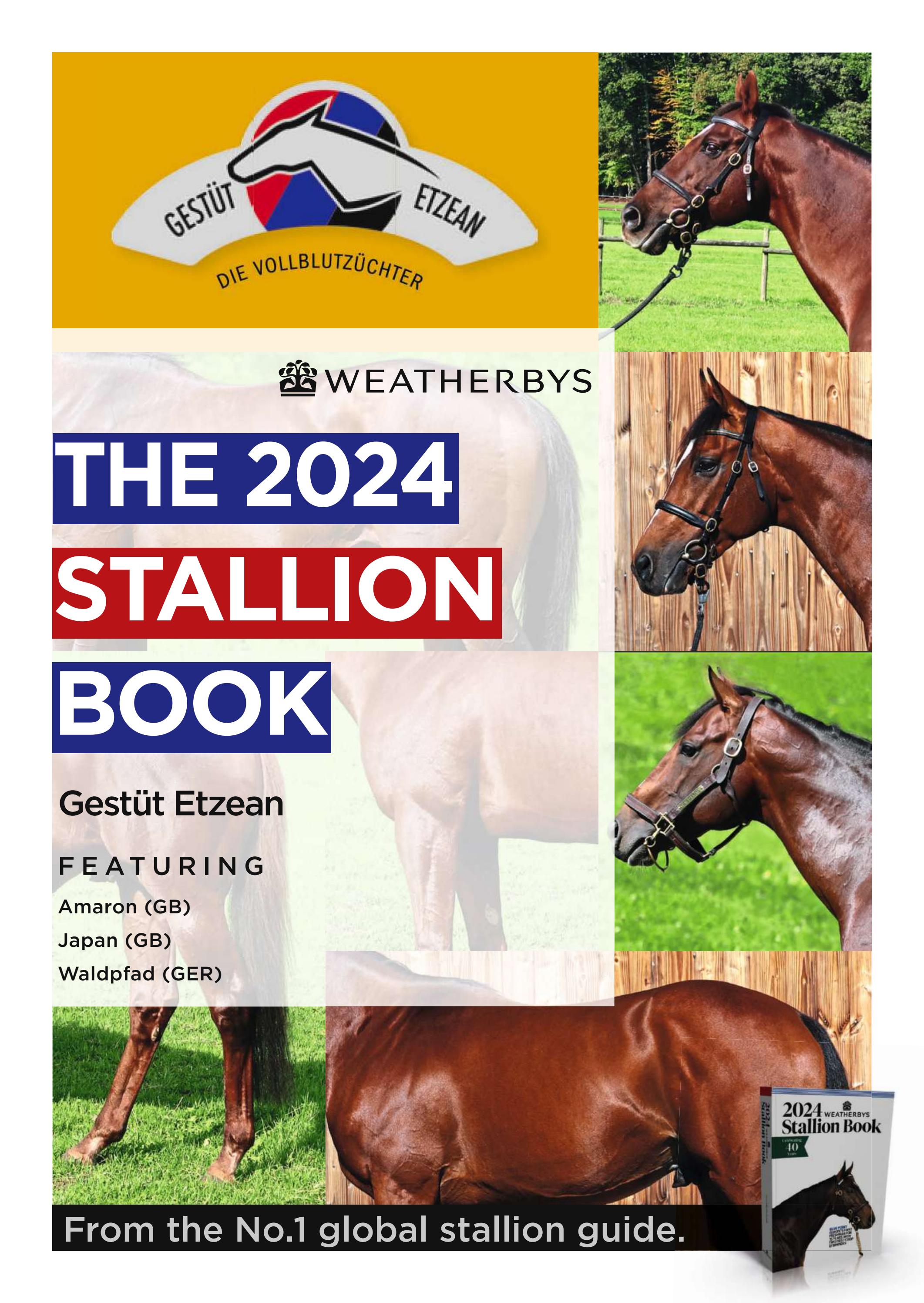 Weatherbys Stallion Book 2024 - Etzean Edition by Weatherbys - Issuu