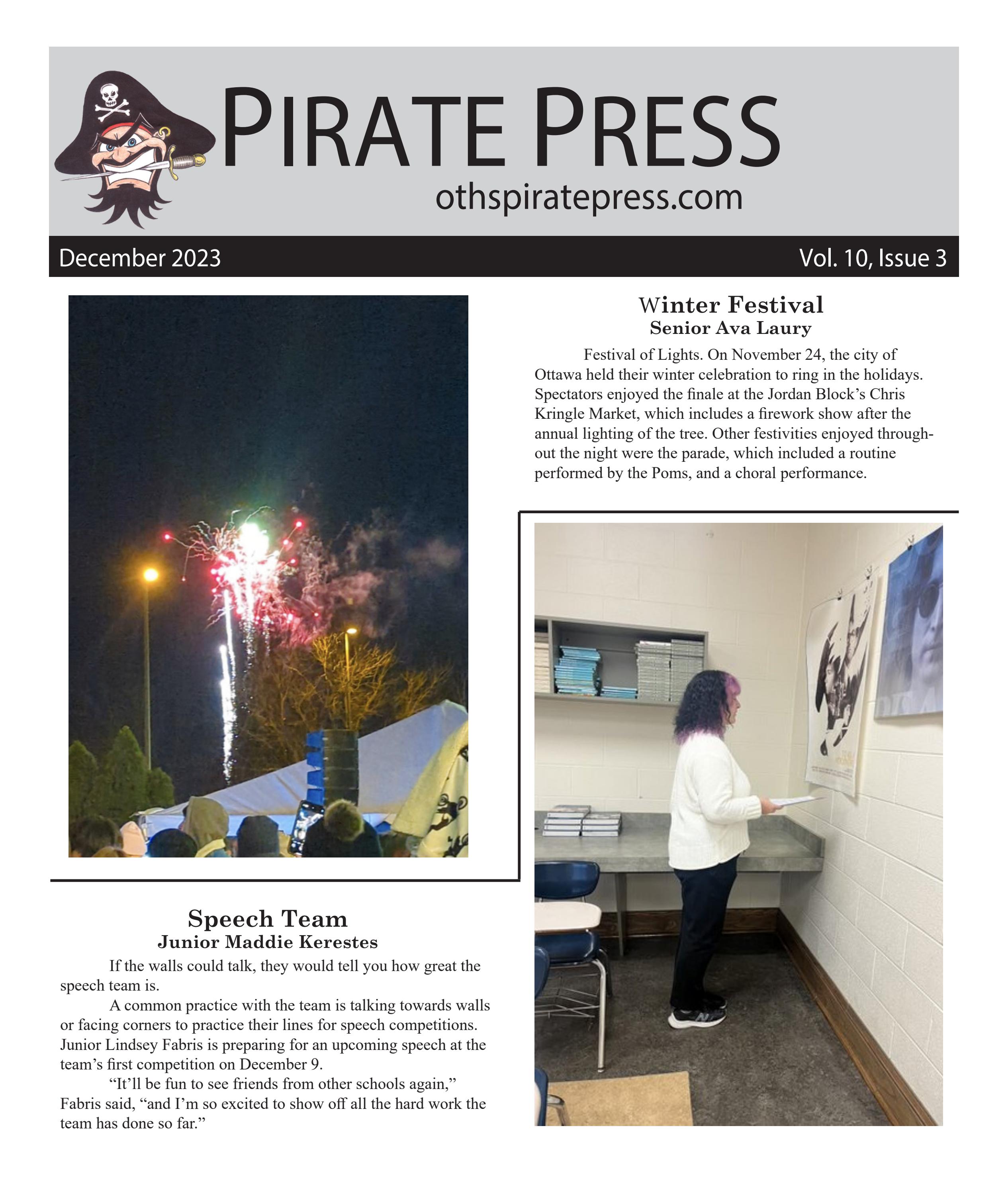 Pirate Press_December 2023 (Vol. 10, Issue 3) by Shaw Media - Issuu