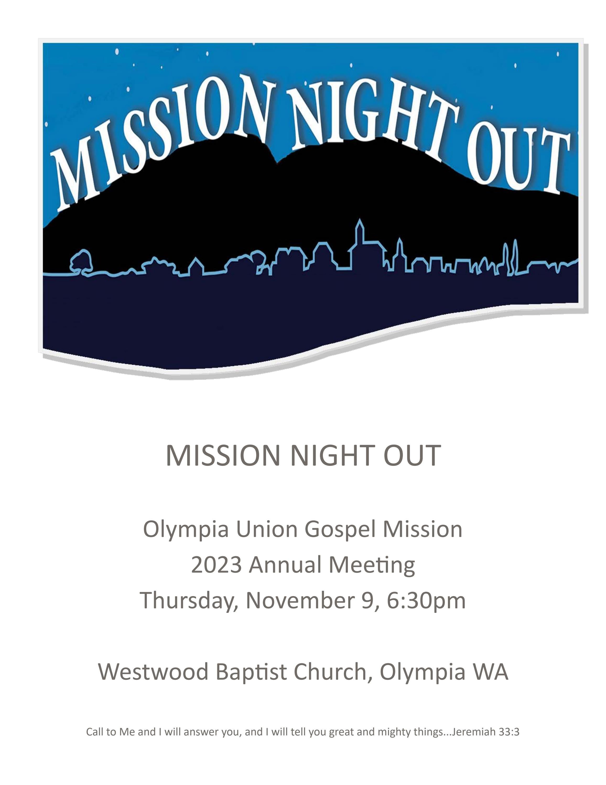 2022-2023 Mission Night Out by Olympia Union Gospel Mission - Issuu