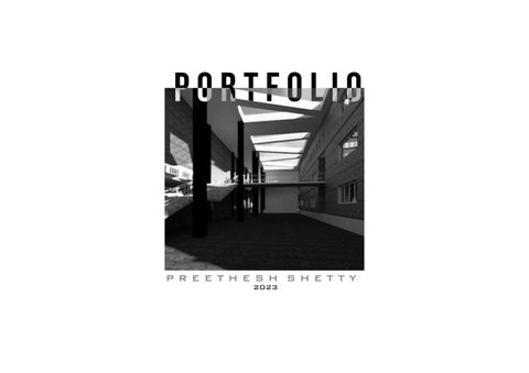ARCHITECTURE INTERNSHIP PORTFOLIO by Preethesh Shetty - Issuu