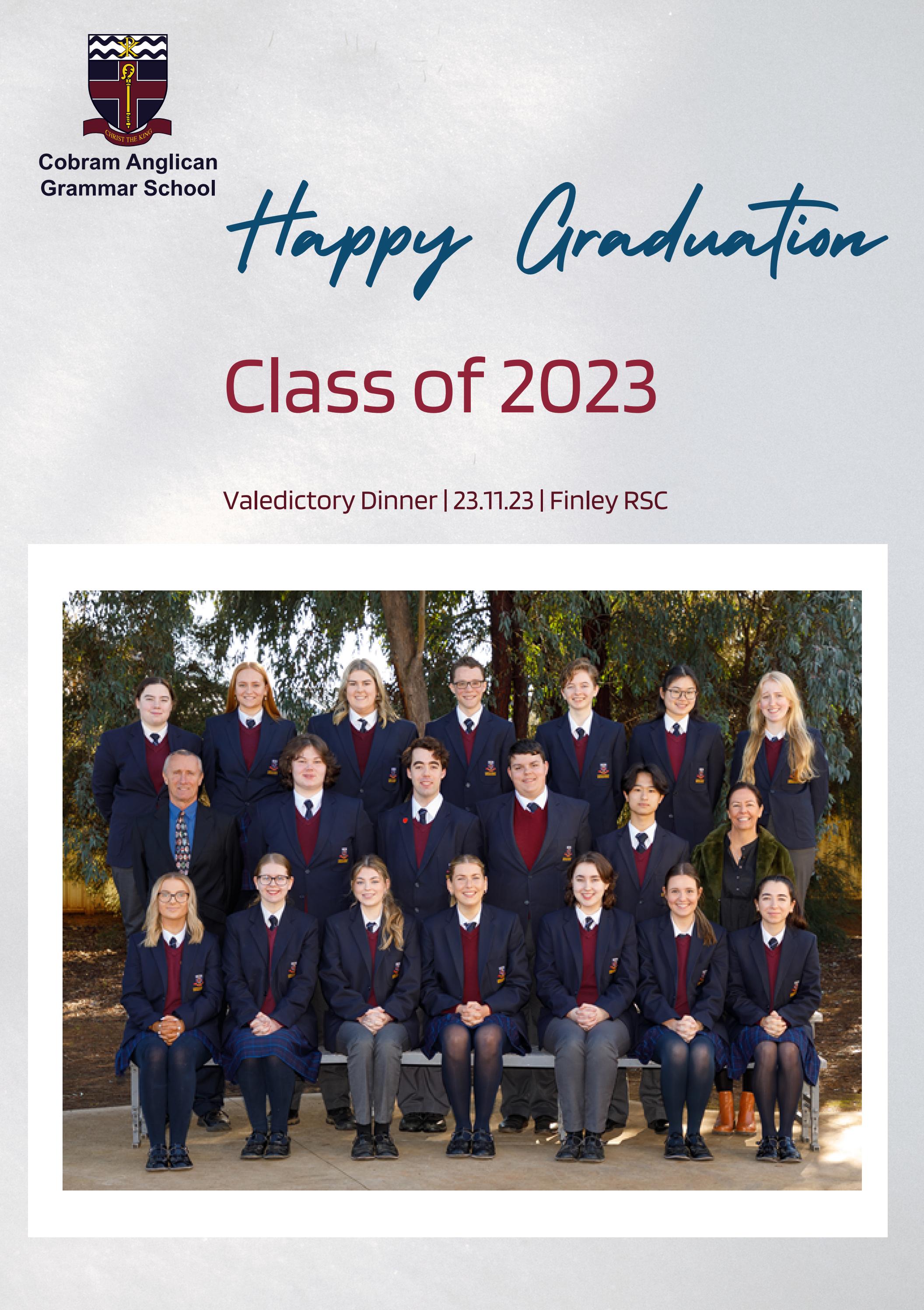 2023 Year 12 Valedictory Booklet by cagscommunications - Issuu