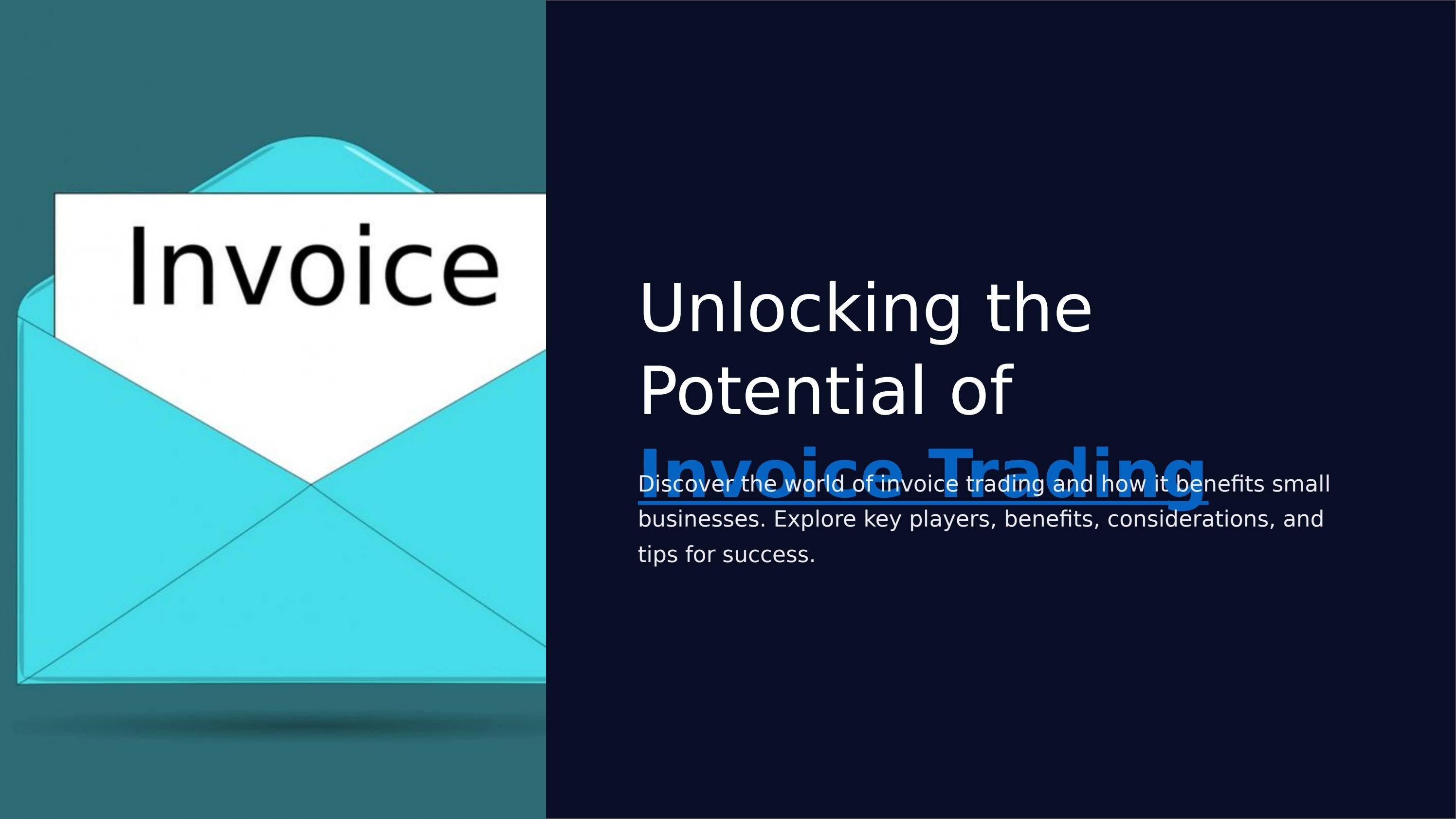 Invoice Trading: The Path to Realizing Your Business's Untapped ...