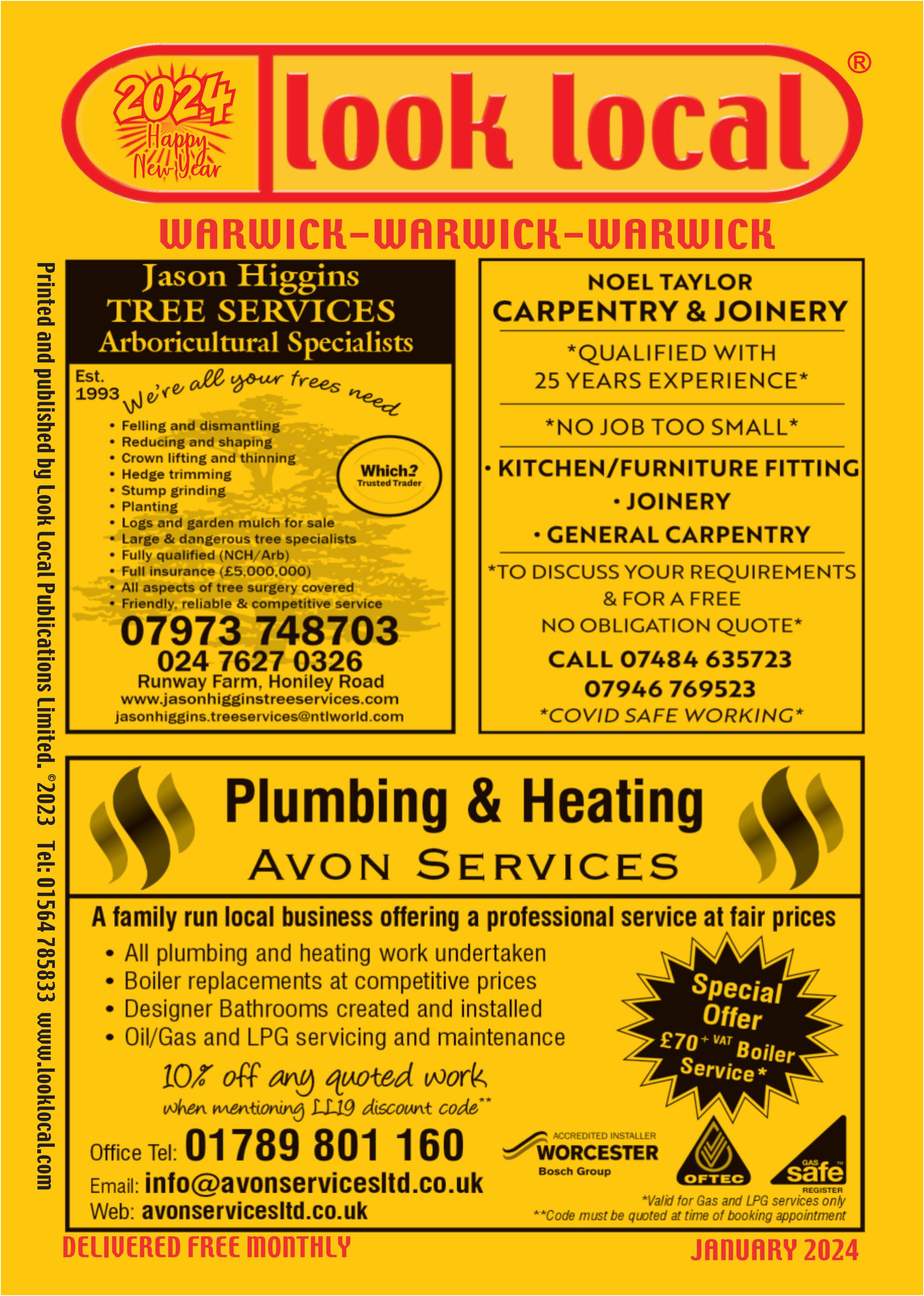 Look Local Warwick January 24 by Look Local - Issuu