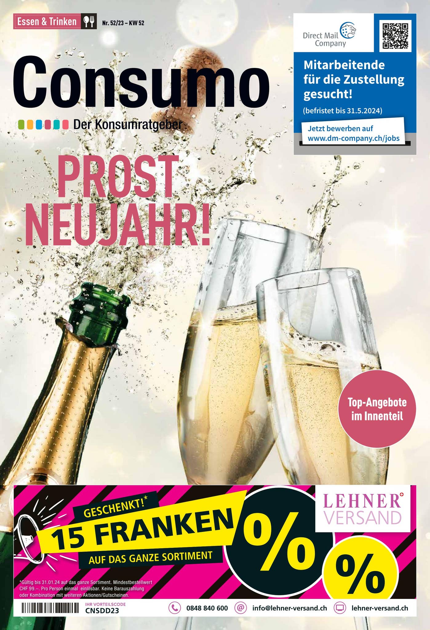 52/23 PROST NEUJAHR / DEUTSCH by Consumo - Issuu