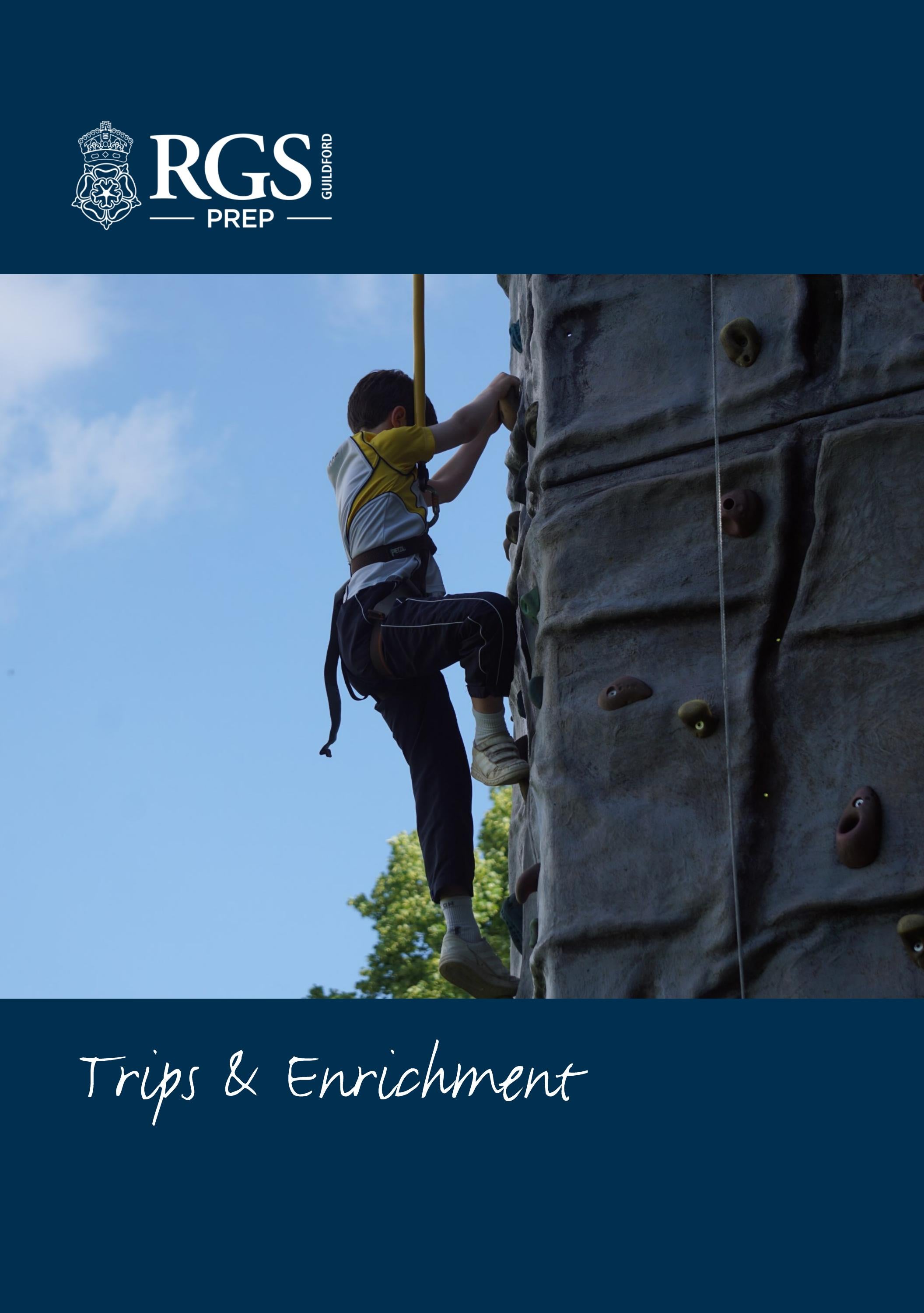 Trips & Enrichment Booklet - RGS Prep by RGS Guildford - Issuu