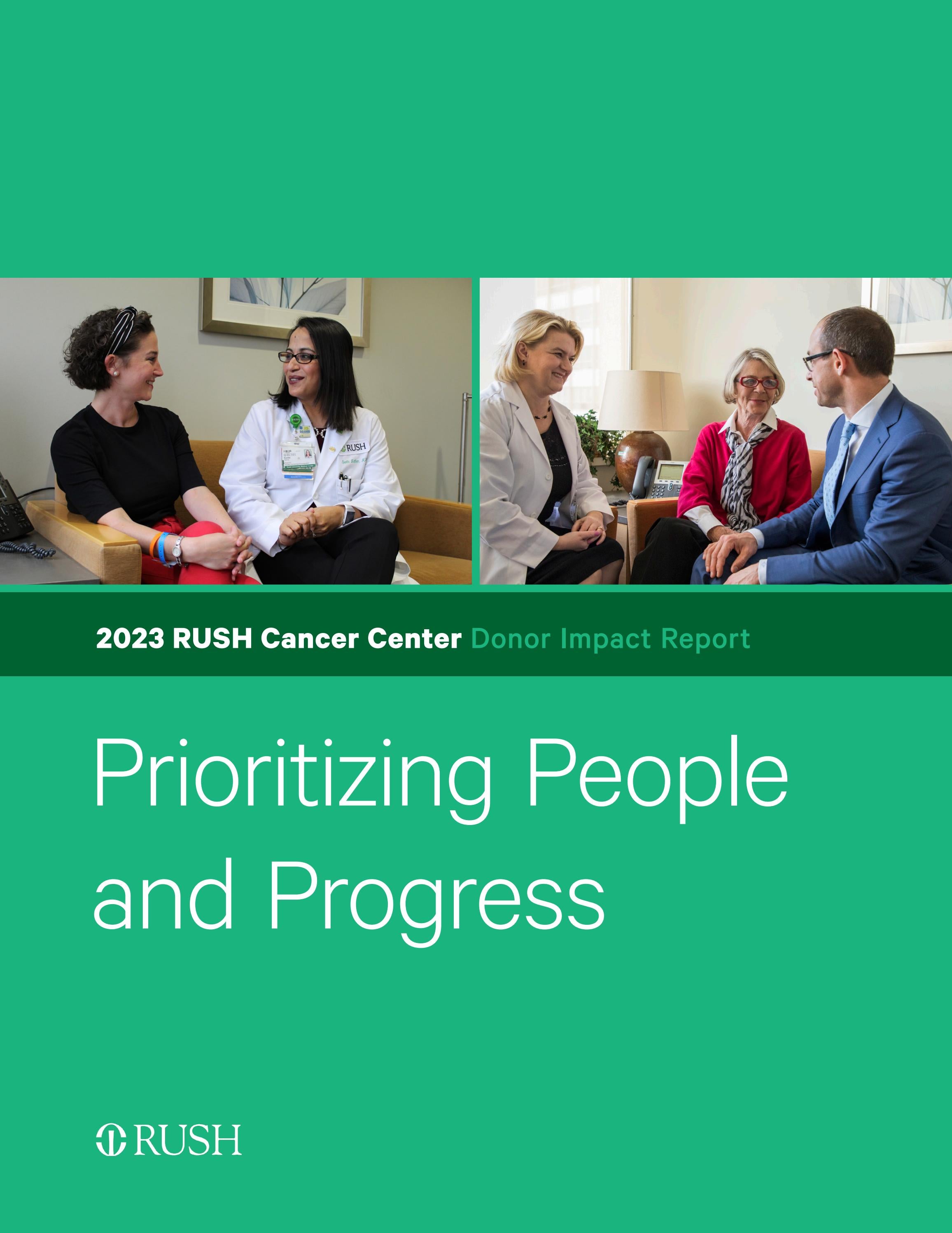RUSH Cancer Center Donor Impact Report 2023 by Rush University System ...