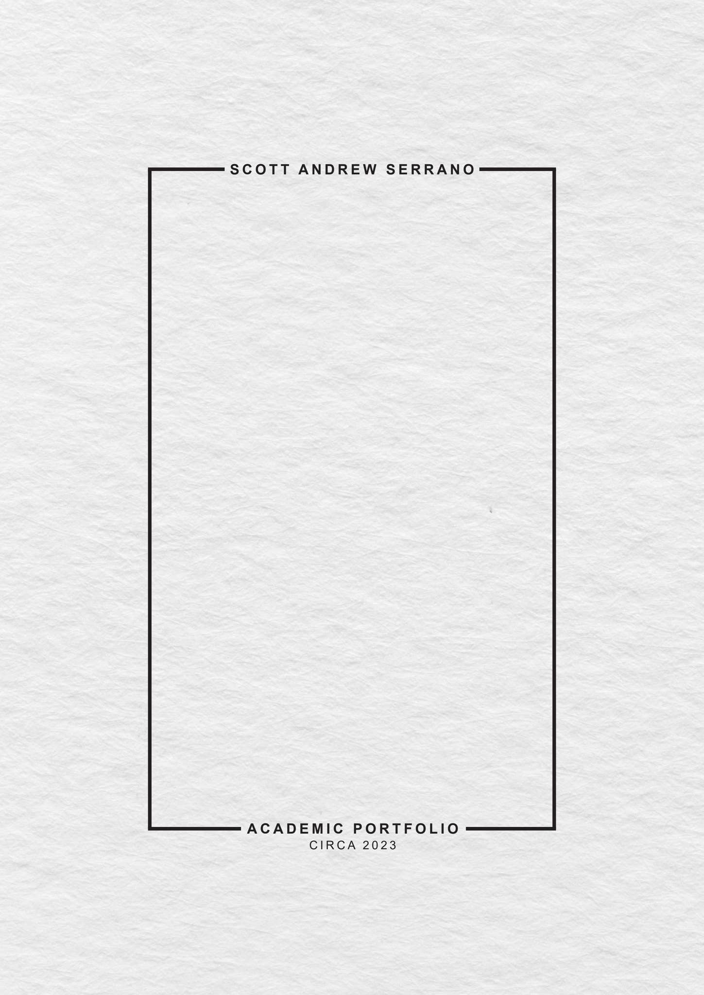 AR Design Portfolio by Scott Andrew Serrano - Issuu