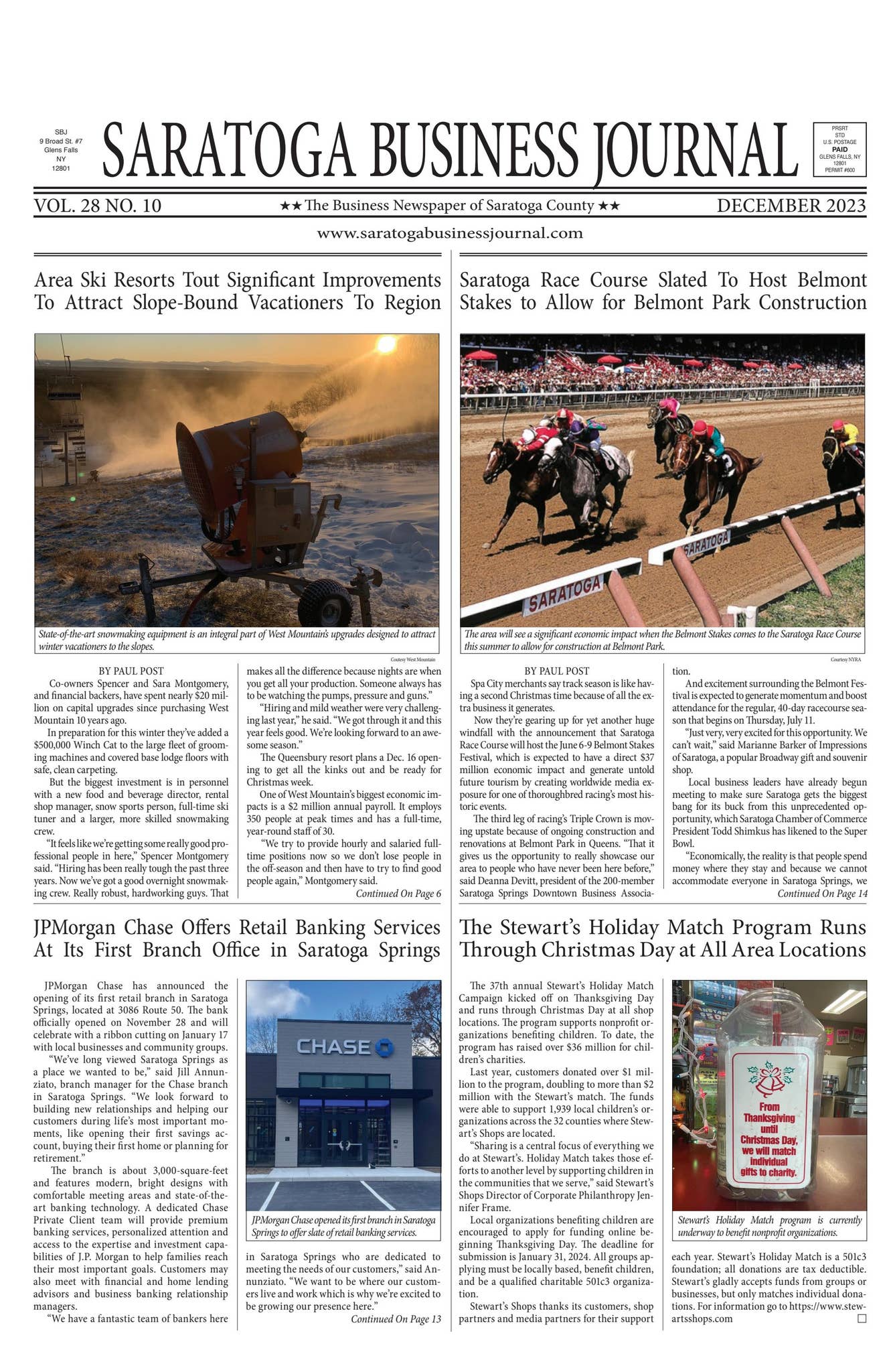 Saratoga Business Journal - December 2023 by Saratoga & Glens Falls ...