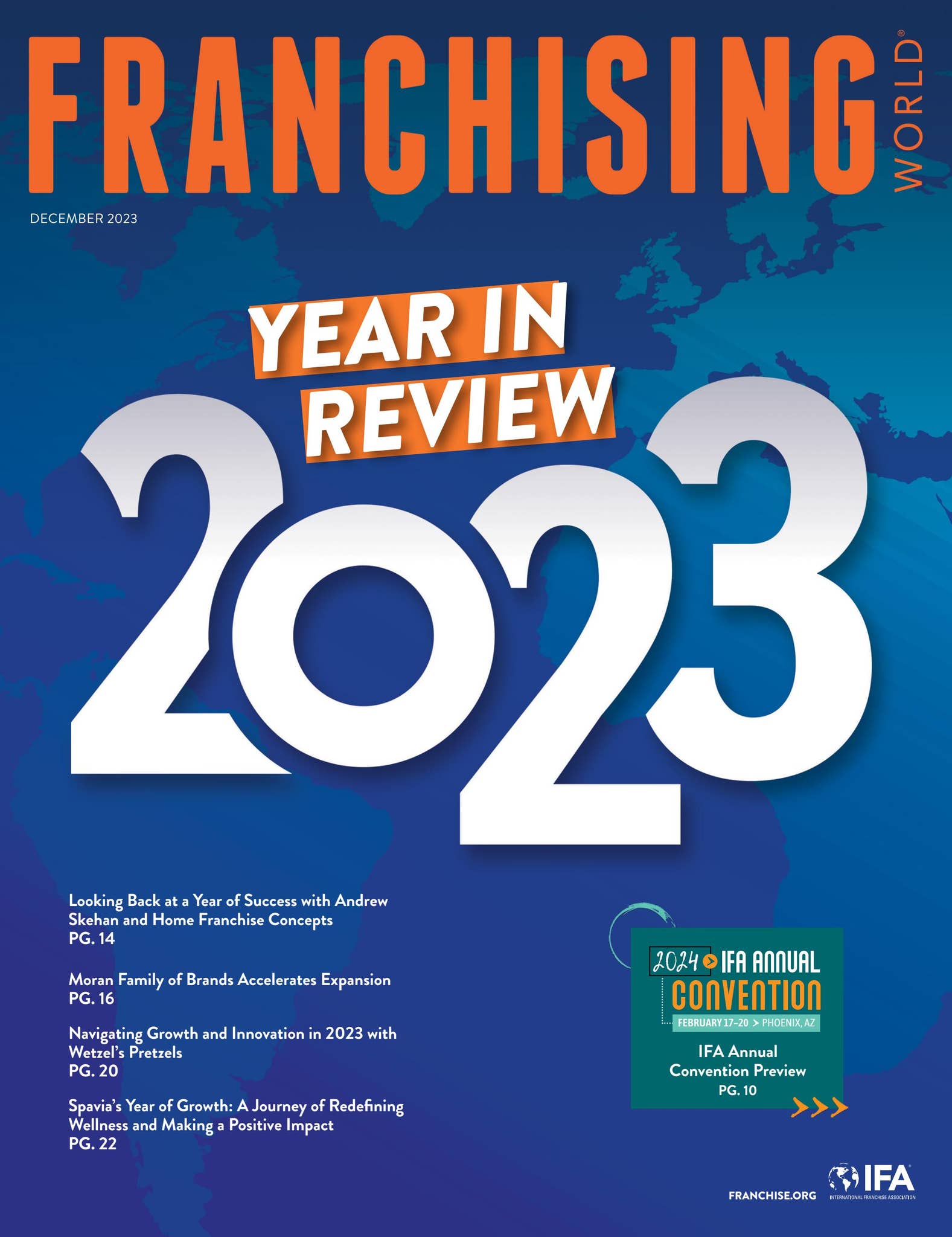 Franchising World Magazine - December 2023 by International Franchise ...