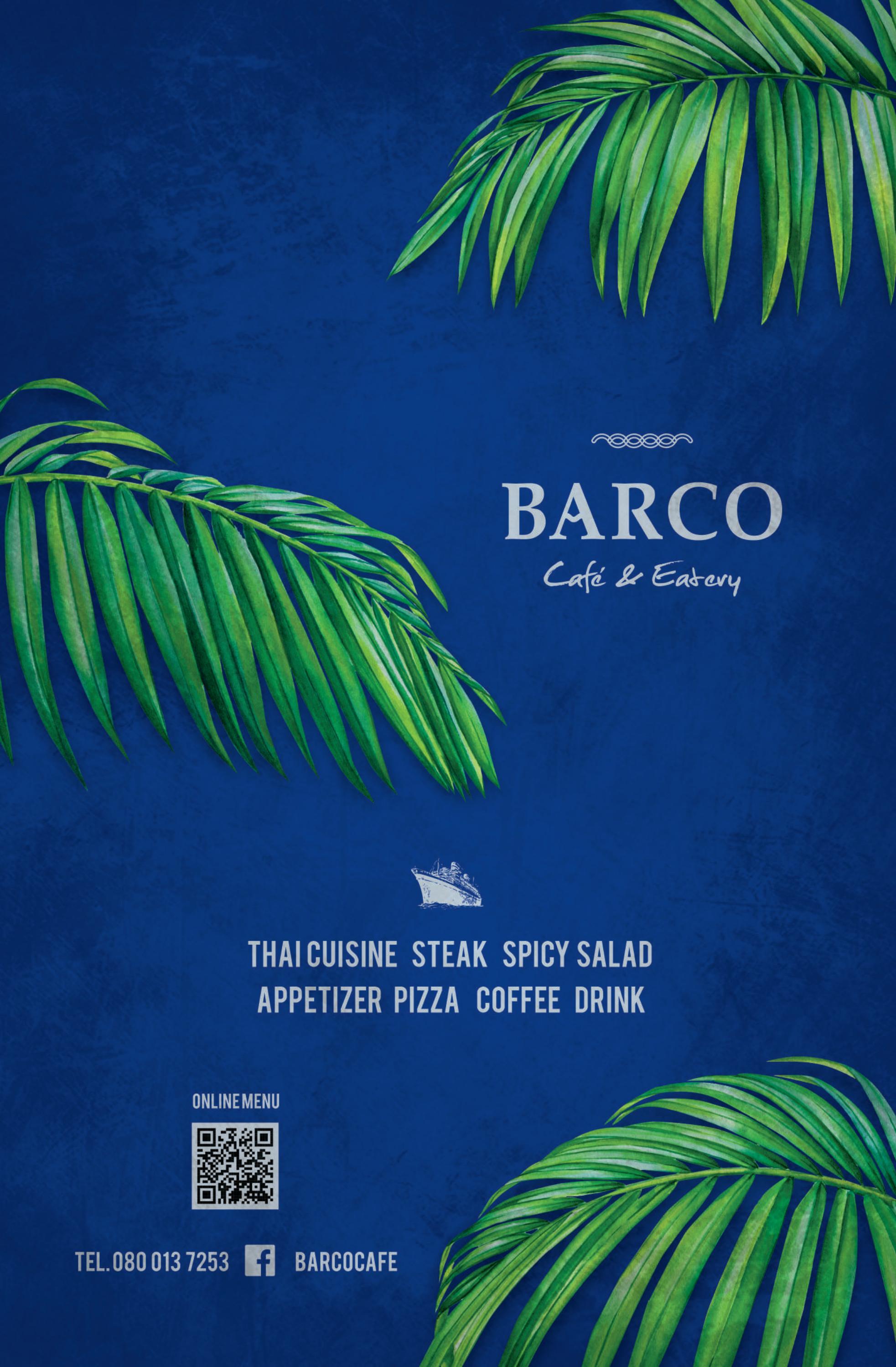 BARCO CAFE MENU by barcocafe - Issuu