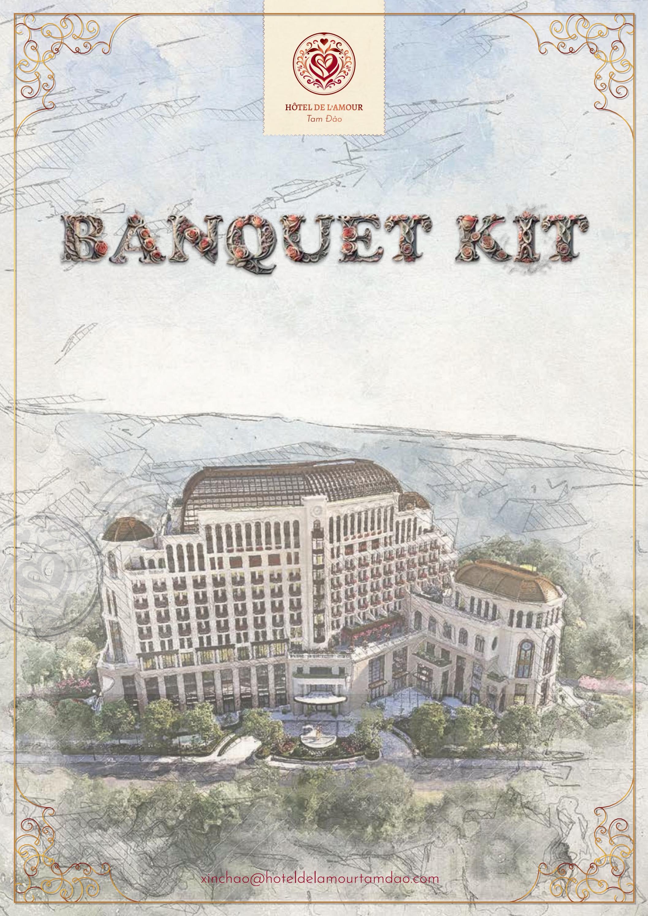 Banquet Kit Hôtel de l'Amour Tam Đảo by hoteldelamourtamdao - Issuu