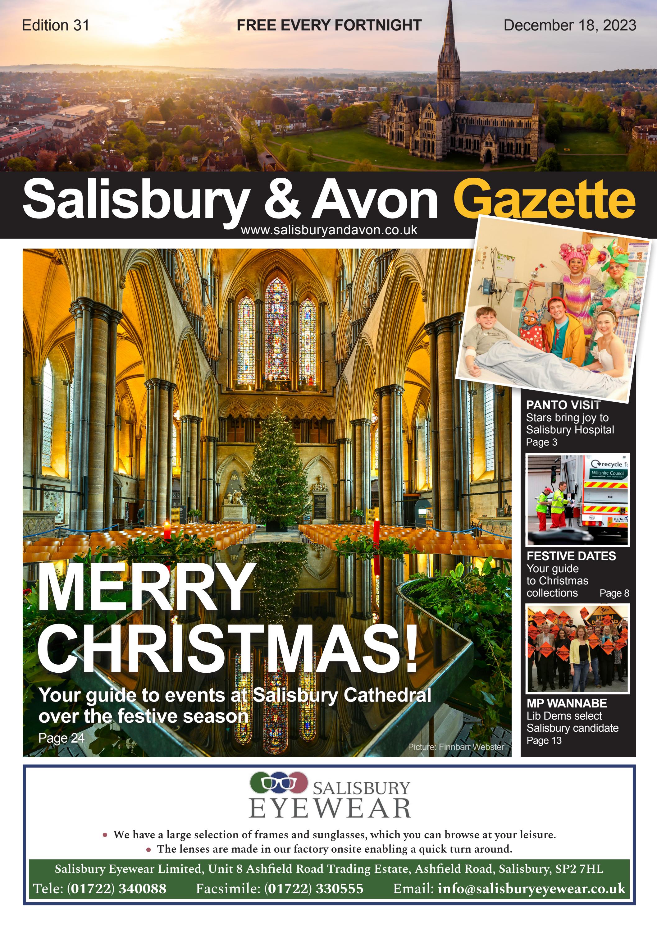 Salisbury & Avon Gazette - Issue 31 by The Blackmore Vale Limited - Issuu