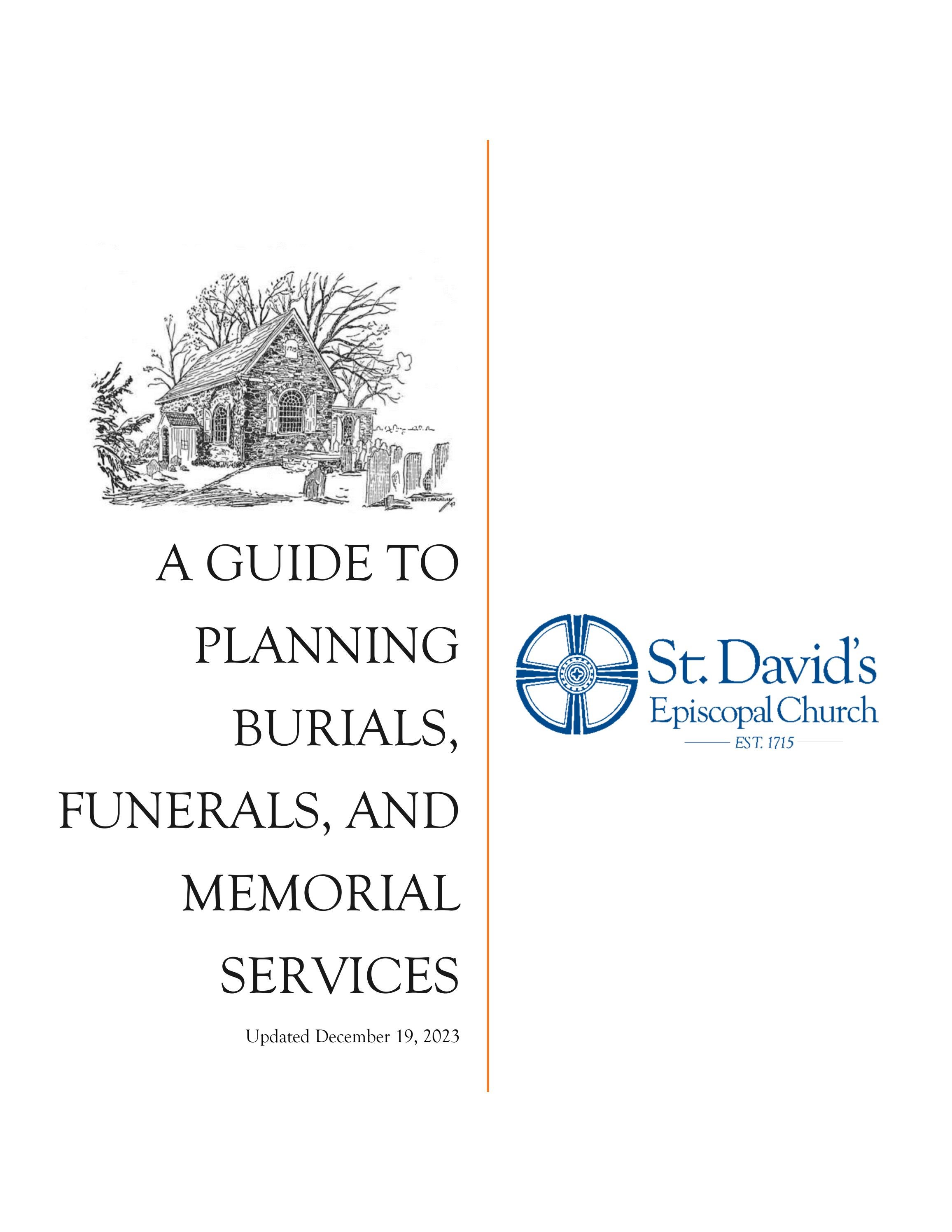 A Guide to Planning Burials, Funerals, and Memorial Services by ...