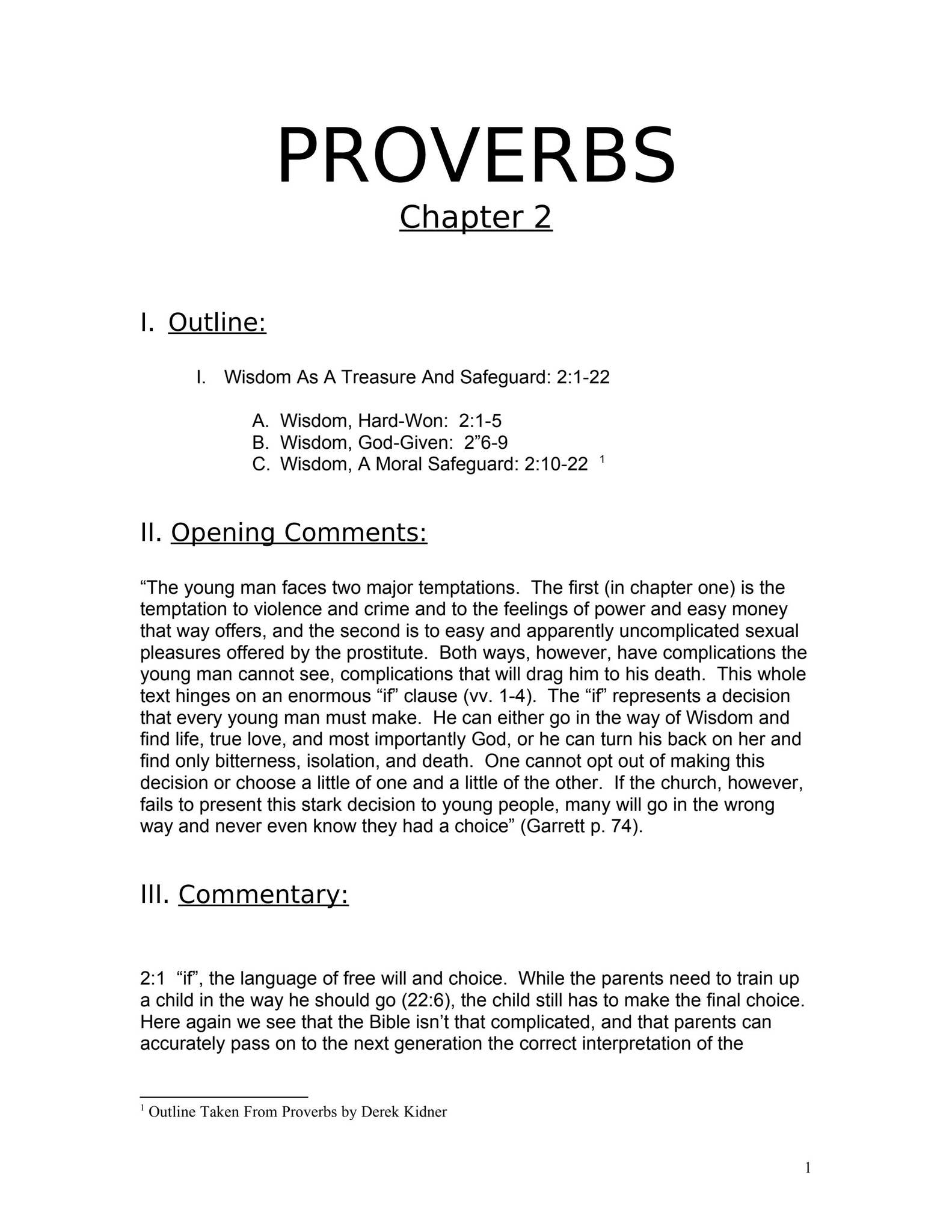 Proverbs Chapter 2 by Mark Dunagan - Issuu