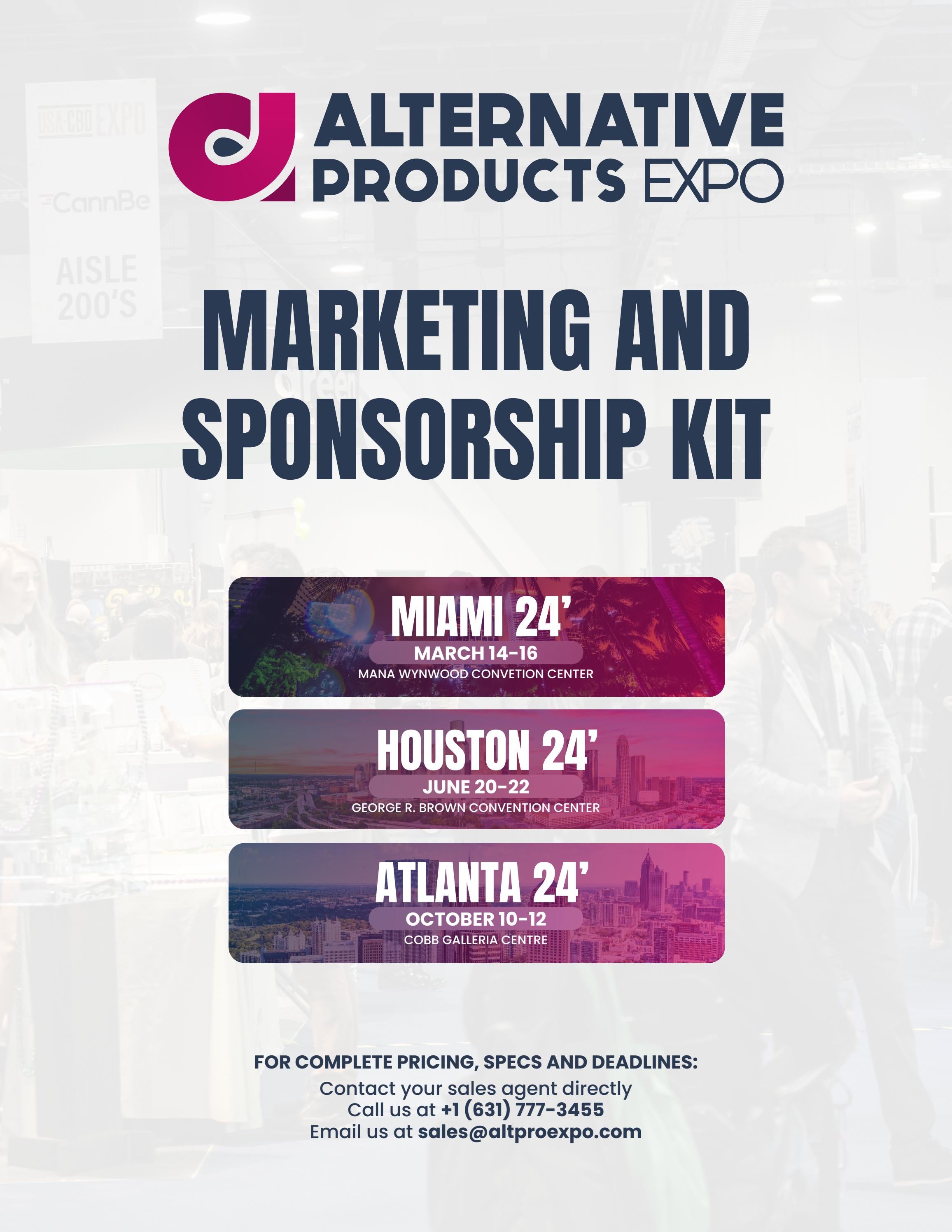 Alt Pro Expo Marketing & Sponsorship Kit (USA) by Marketing Team - Issuu