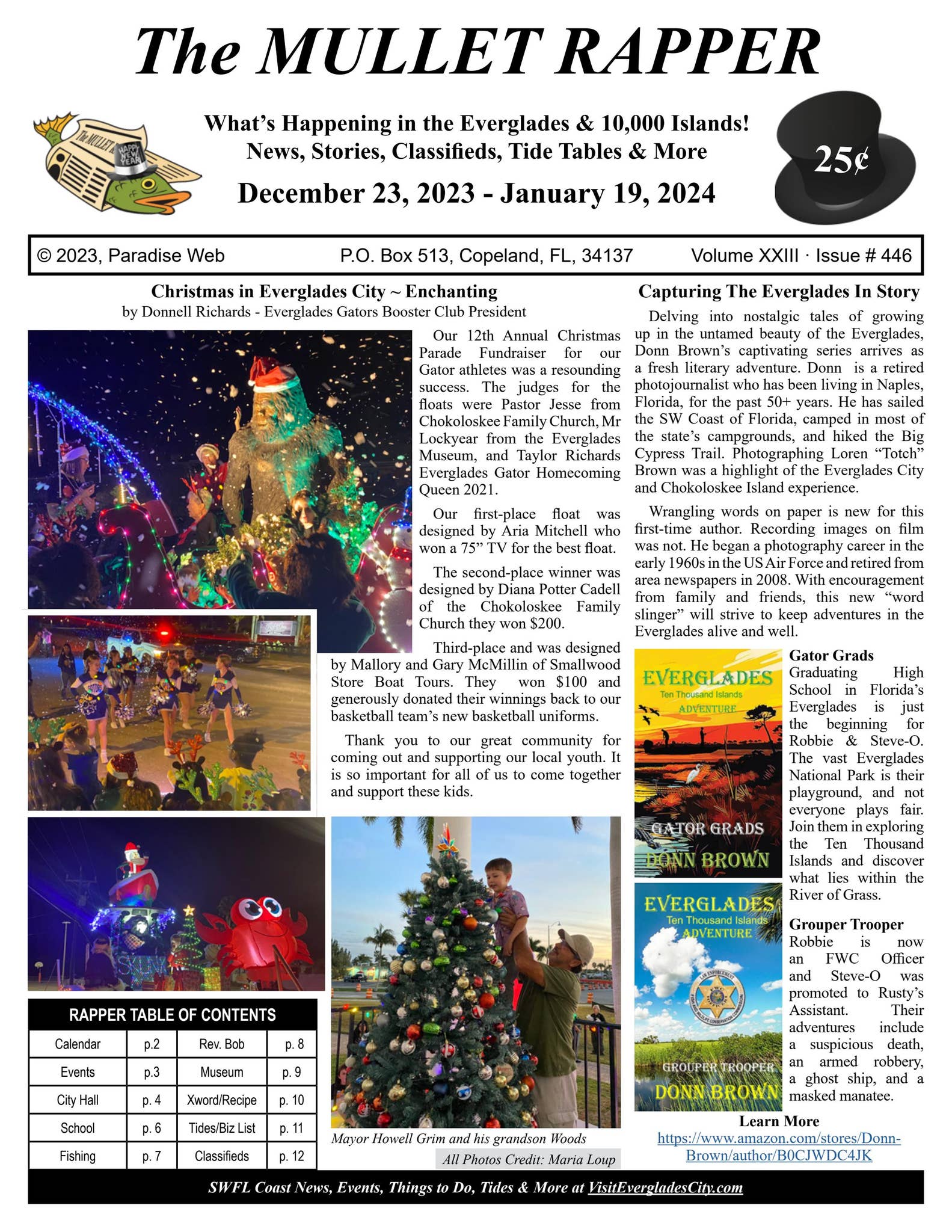 The Mullet Rapper, December 23, 2023 Issue #446 by Paradise Web - Issuu