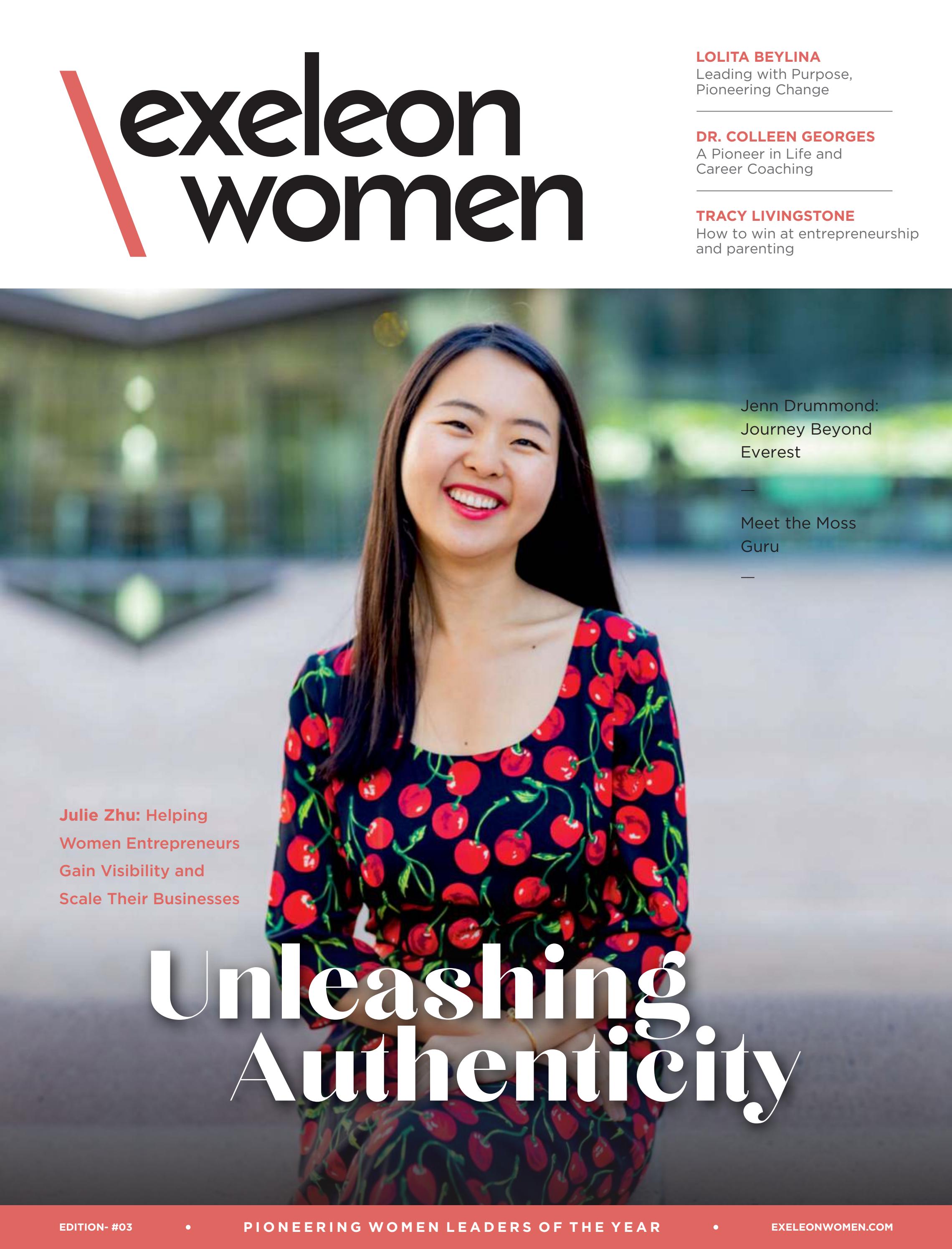 Pioneering Women Leaders of the Year | Julie Zhu | Exeleon Women by ...