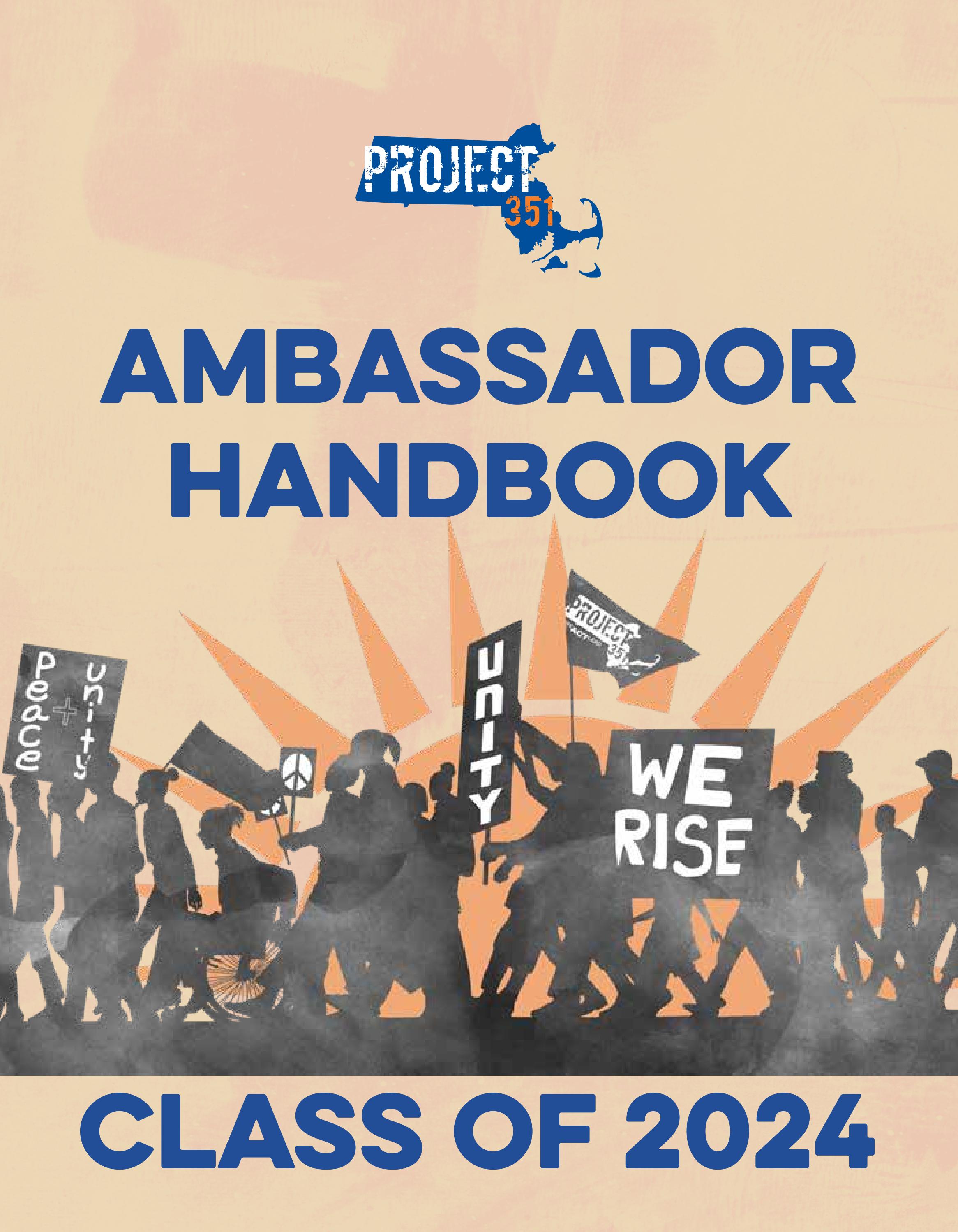2024 Ambassador Handbook by Project 351 - Issuu