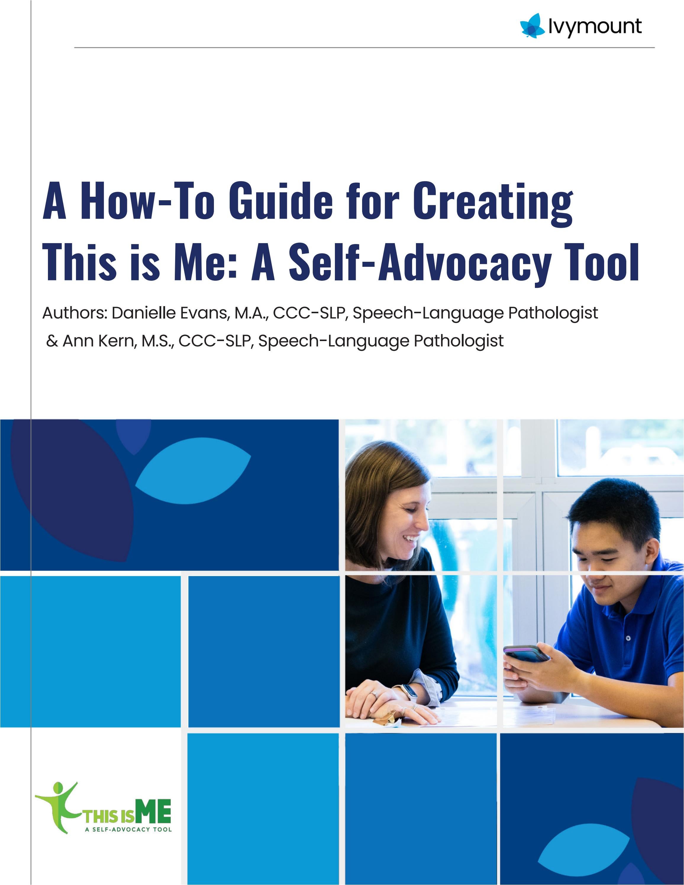 A How-To Guide for Creating This is Me: A Self Advocacy Tool by ...