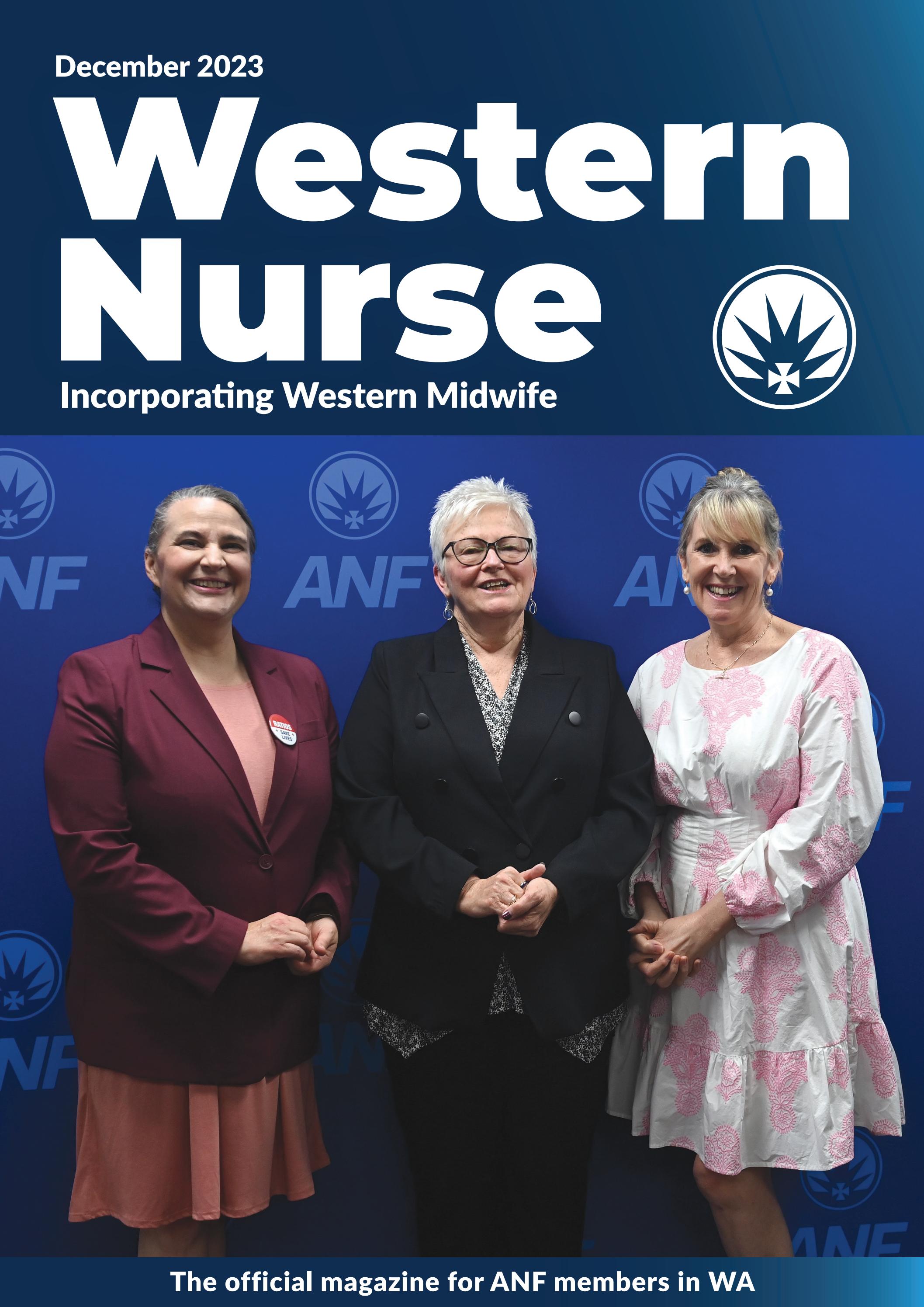 Western Nurse Magazine December 2023 by ANF WESTERN NURSE MAGAZINE - Issuu