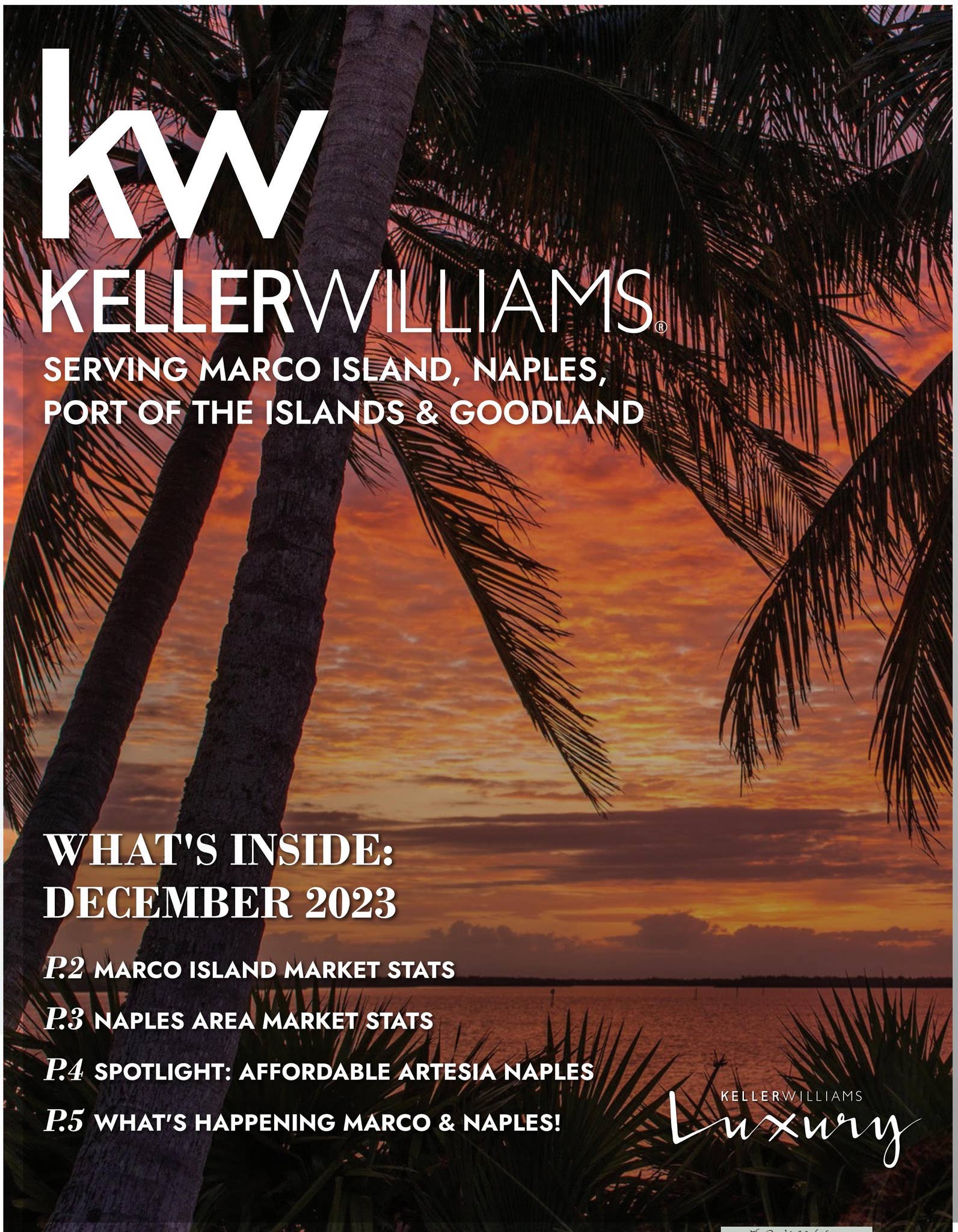 Marco Island & Naples Area Update DECEMBER 2023 by Keller Williams ...