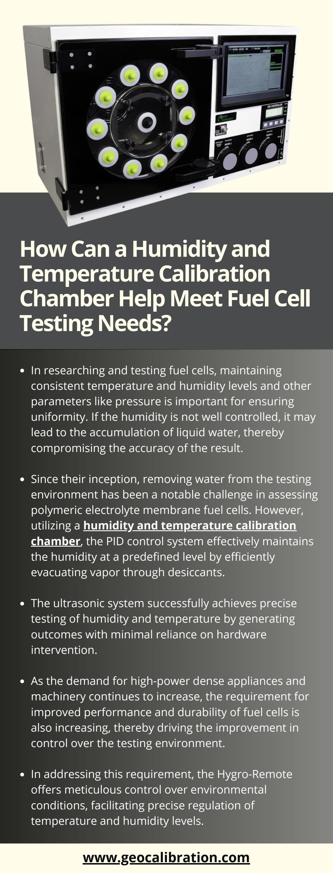 How Can a Humidity and Temperature Calibration Chamber Help Meet Fuel ...