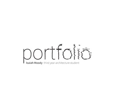 PORTFOLIO by Isaiah - Issuu