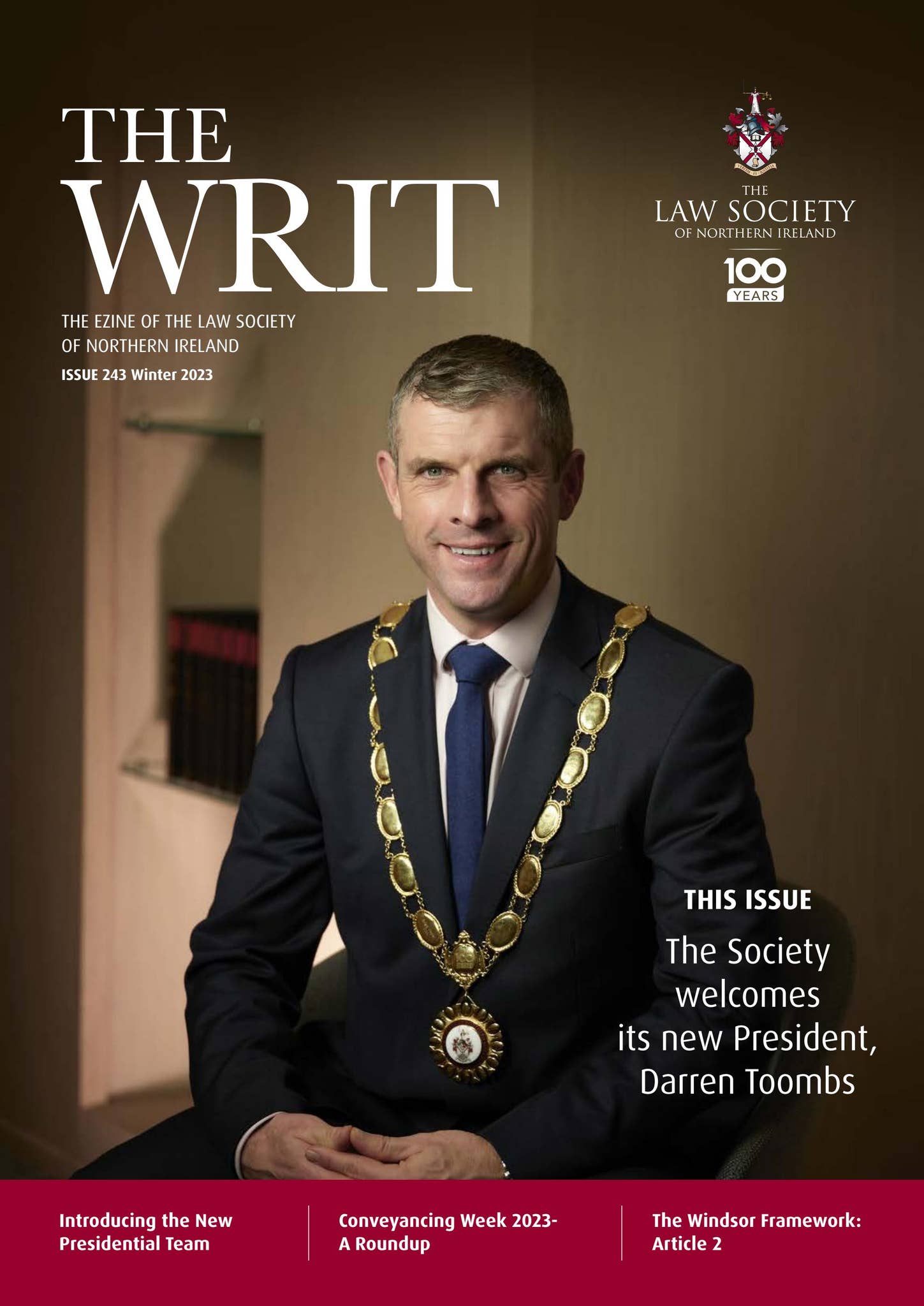 Writ Magazine Winter Edition 2023 by Law Society of Northern Ireland ...