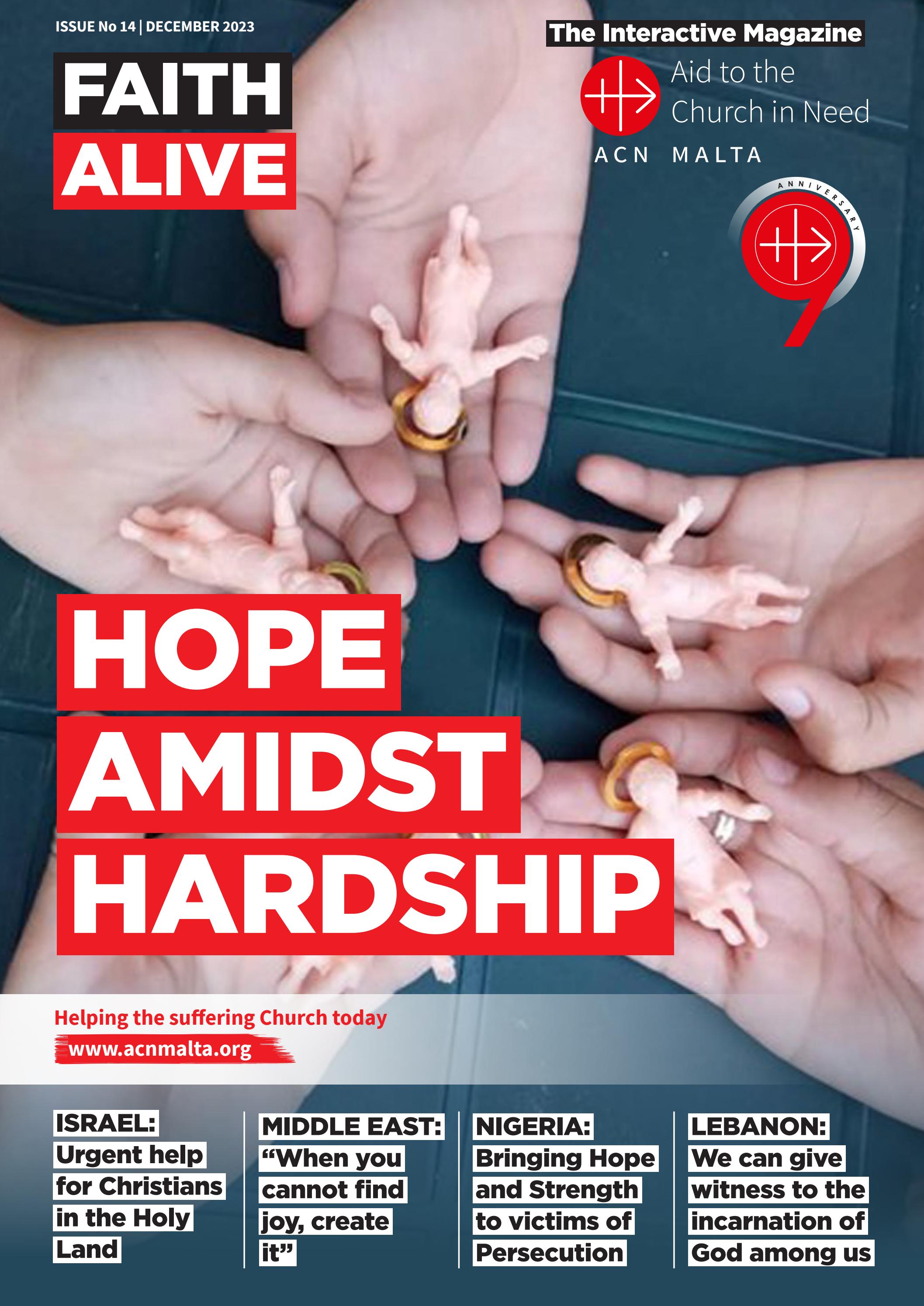 FAITH ALIVE issue 14 by ACN Malta - Issuu