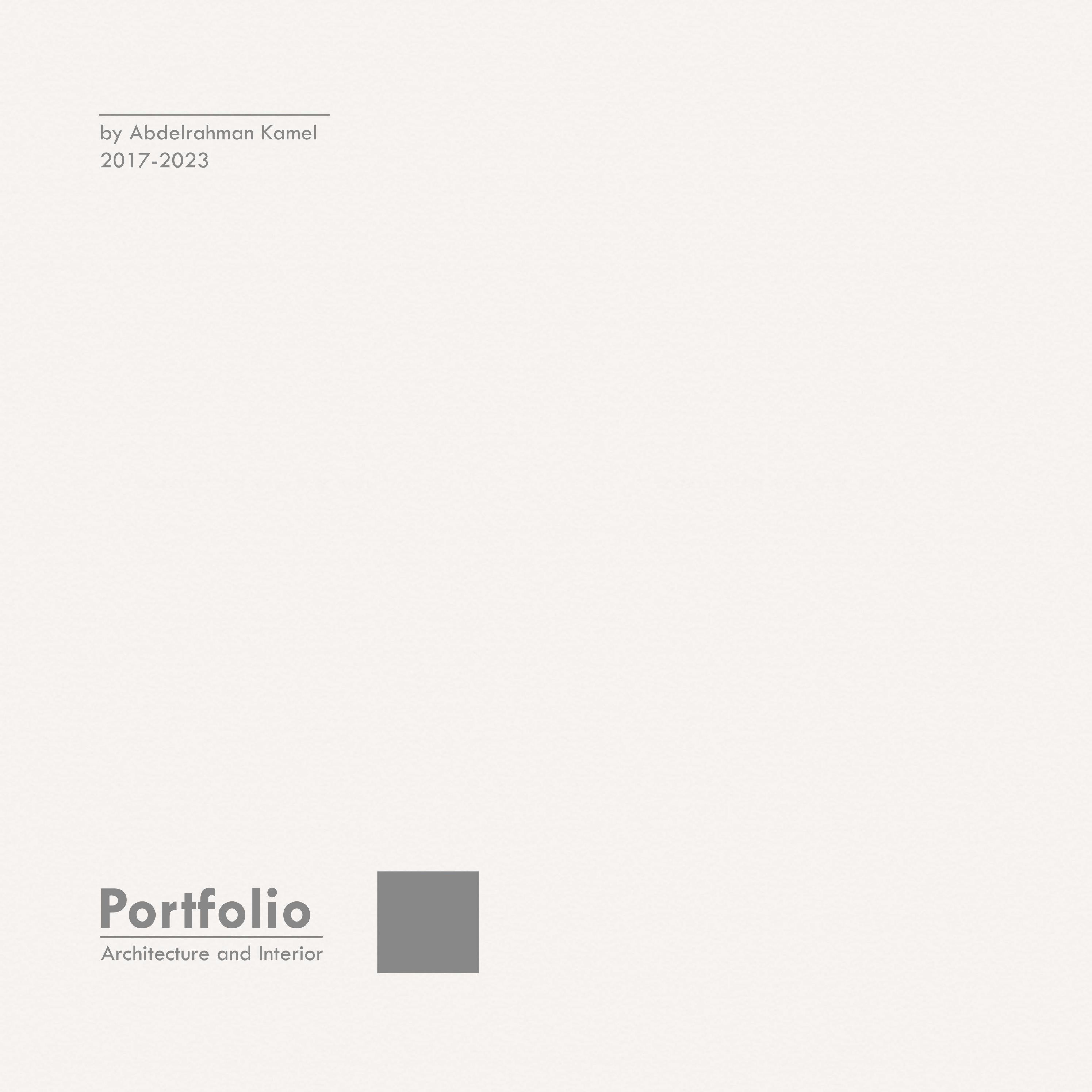 Abdelrahman Kamel portfolio by Abdelrahman Essam Mohamed Said Mostafa Kamel - Issuu