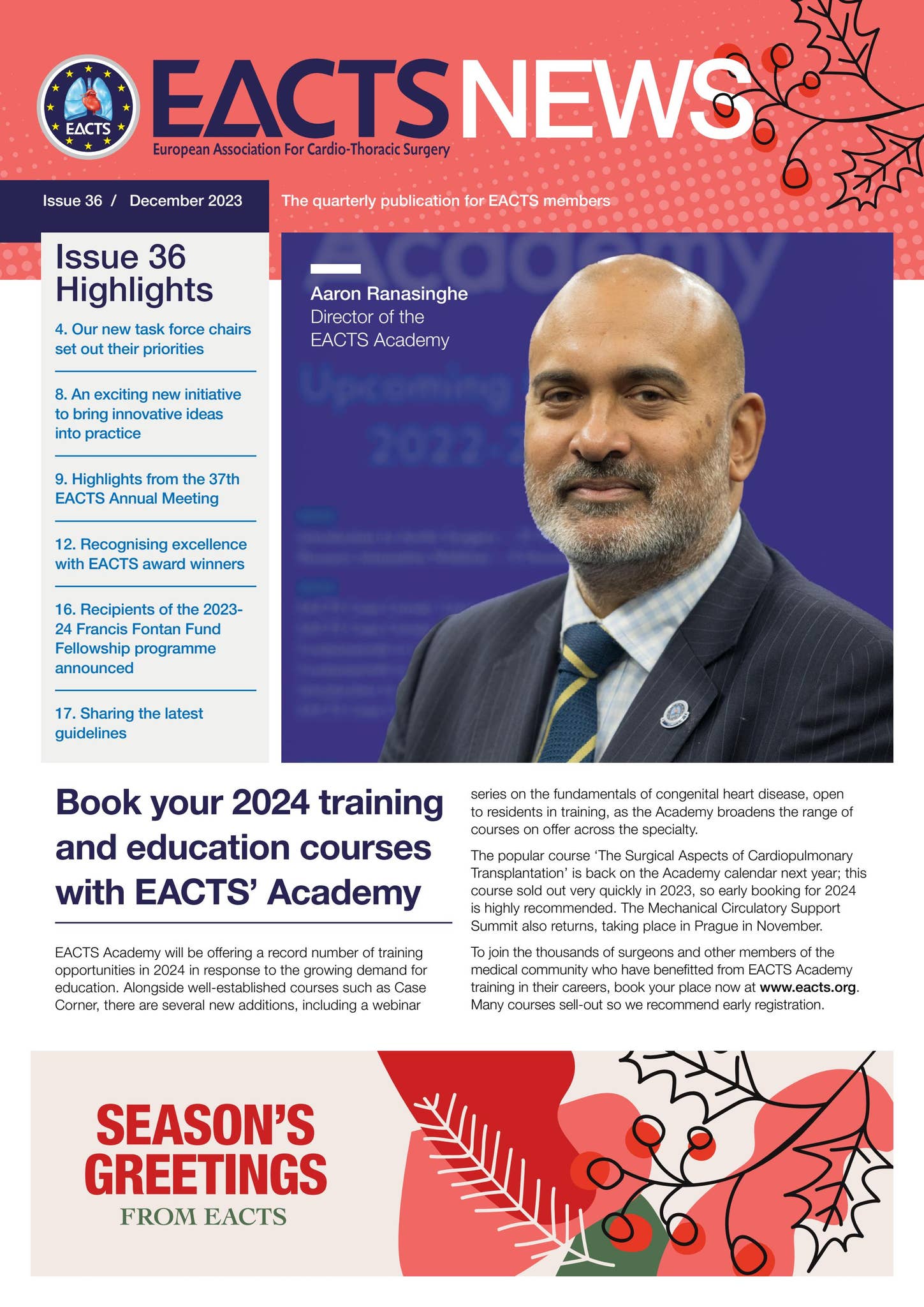 EACTS News | December 2023 by EACTS - Issuu