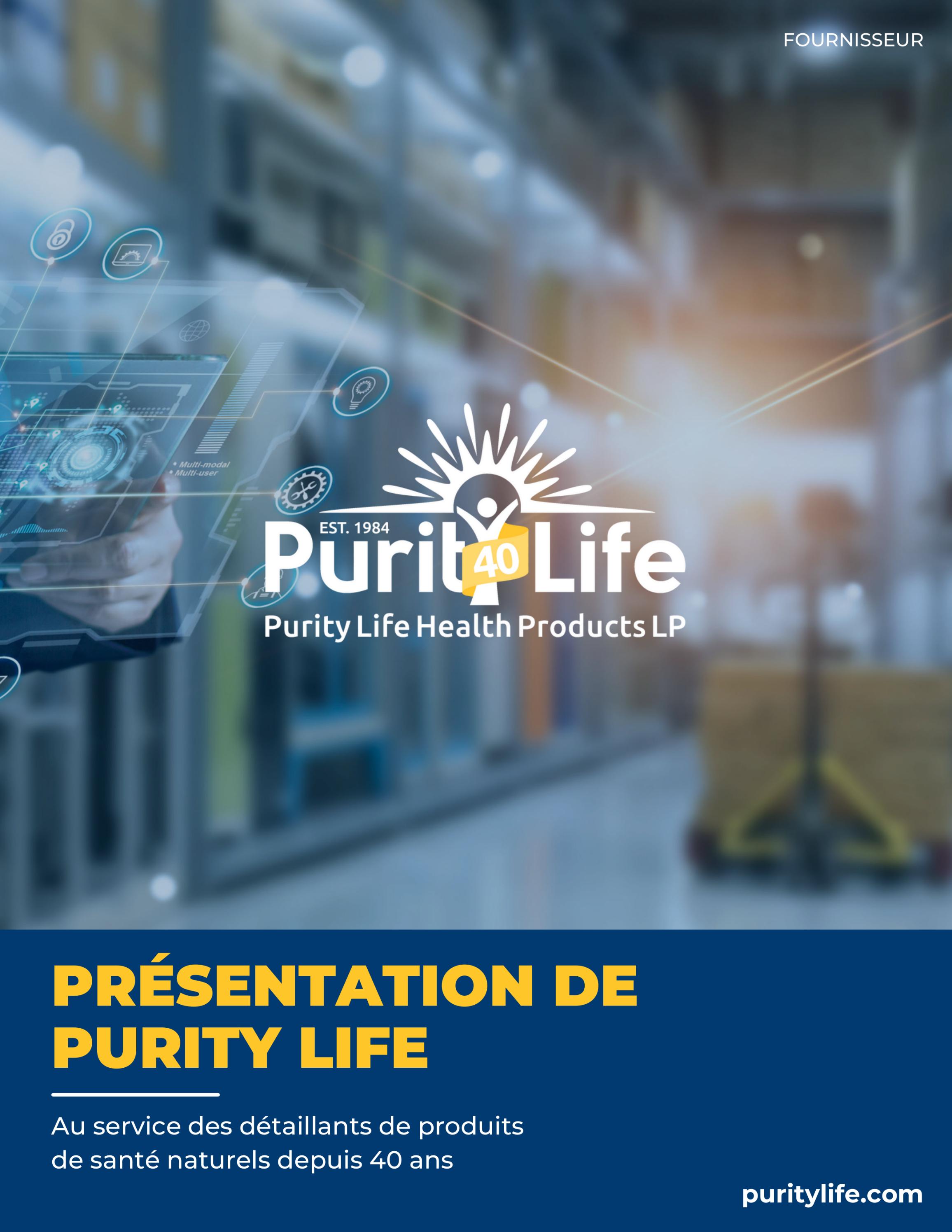 Purity Life Vendor Presentation_FR web by Purity Life Health Products ...