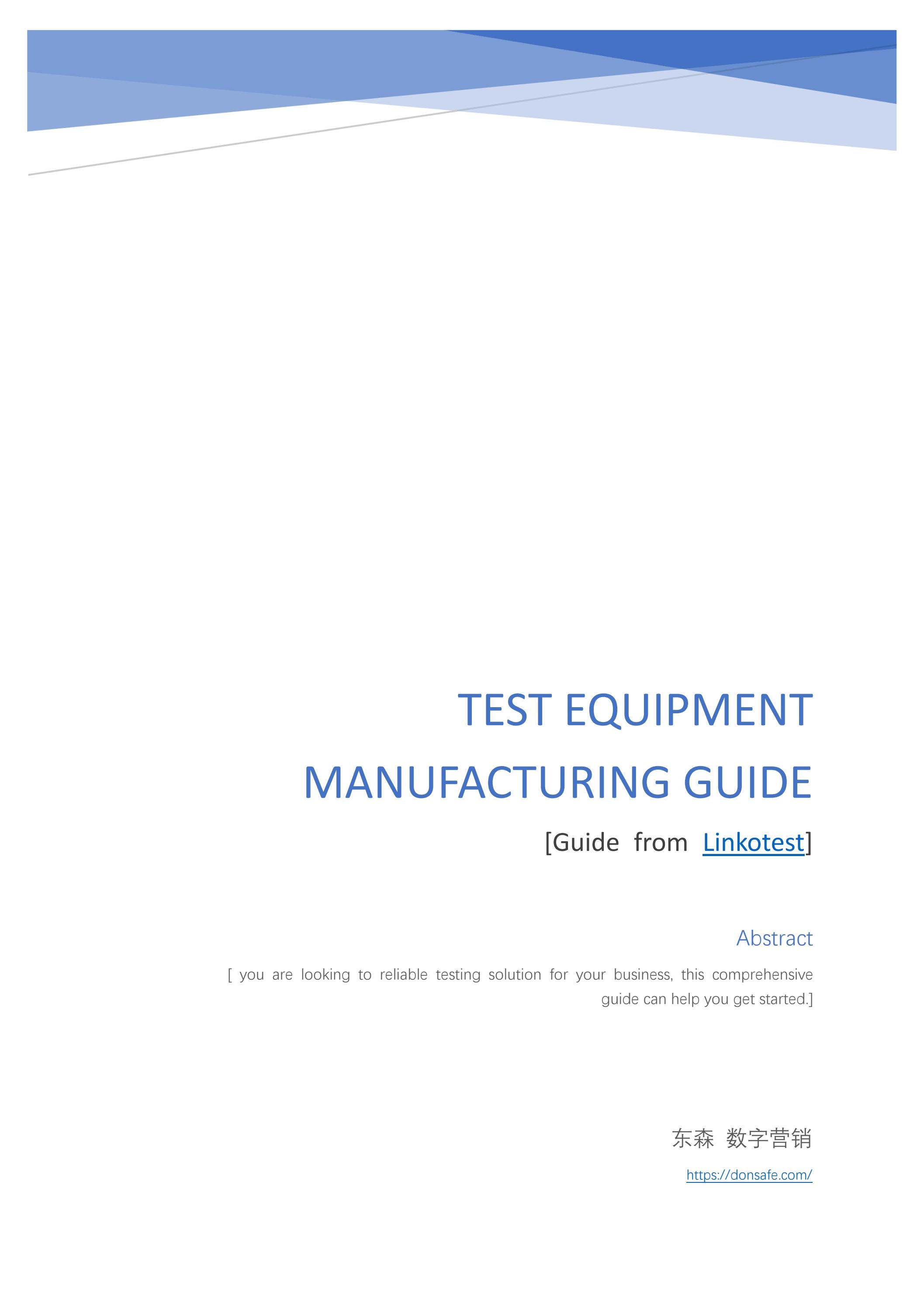 Reliability Testing All Related Product Guides By Toopus Issuu