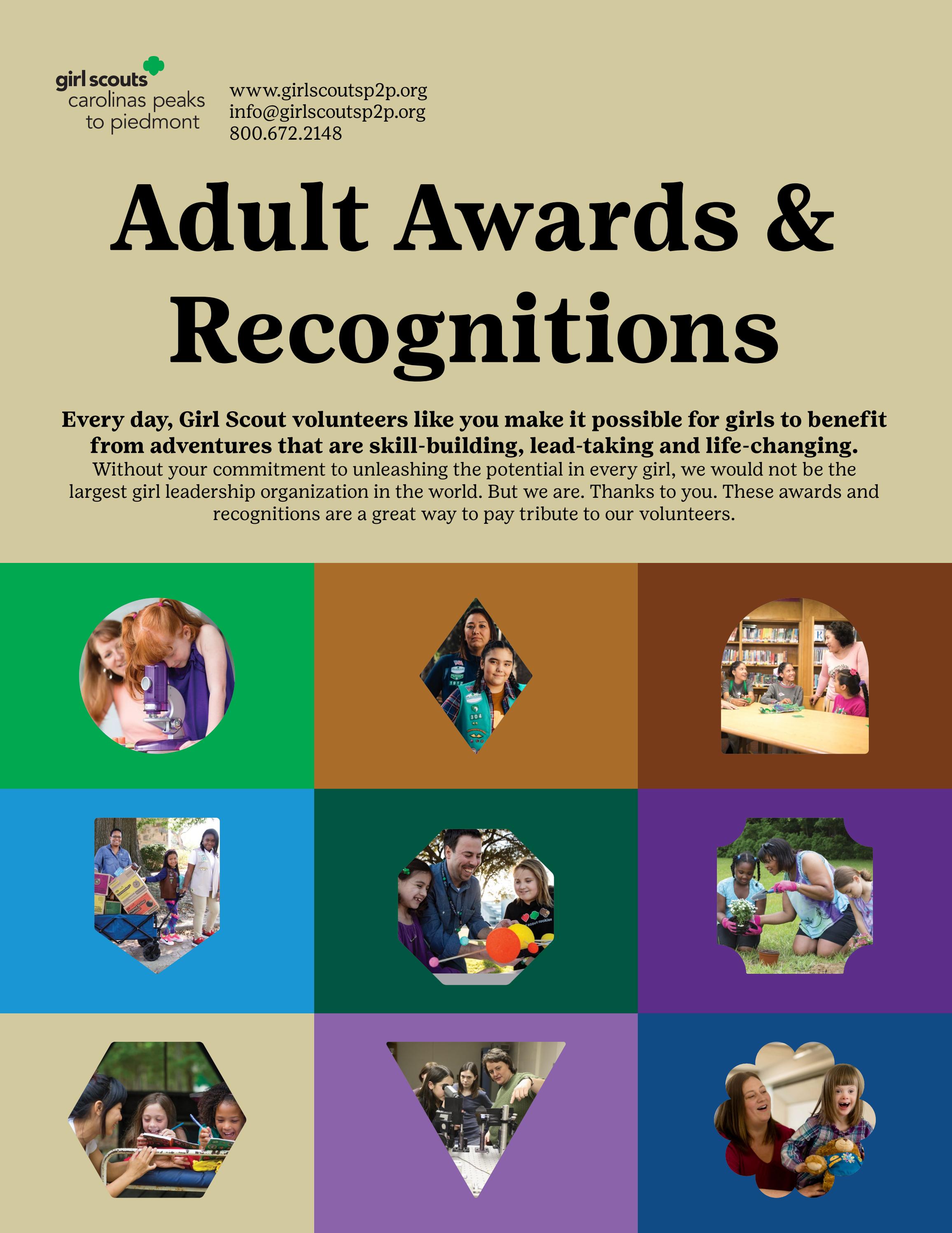 Adult Awards Booklet by GSCP2P - Issuu