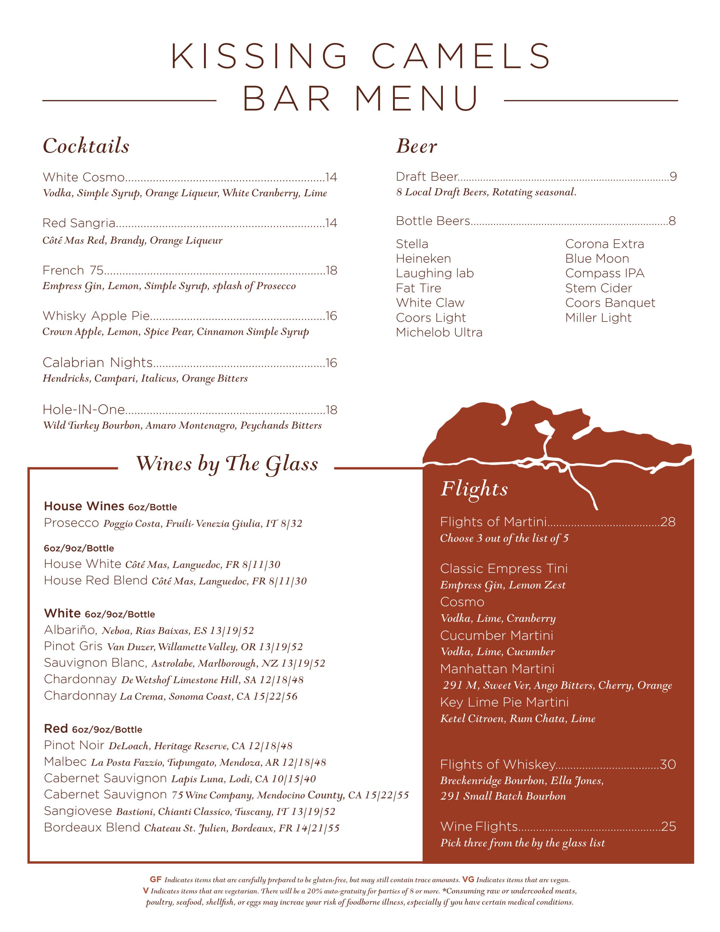 KC Grille Bar Menu RE-UPLOAD by gardenofthegodsresortandclub - Issuu