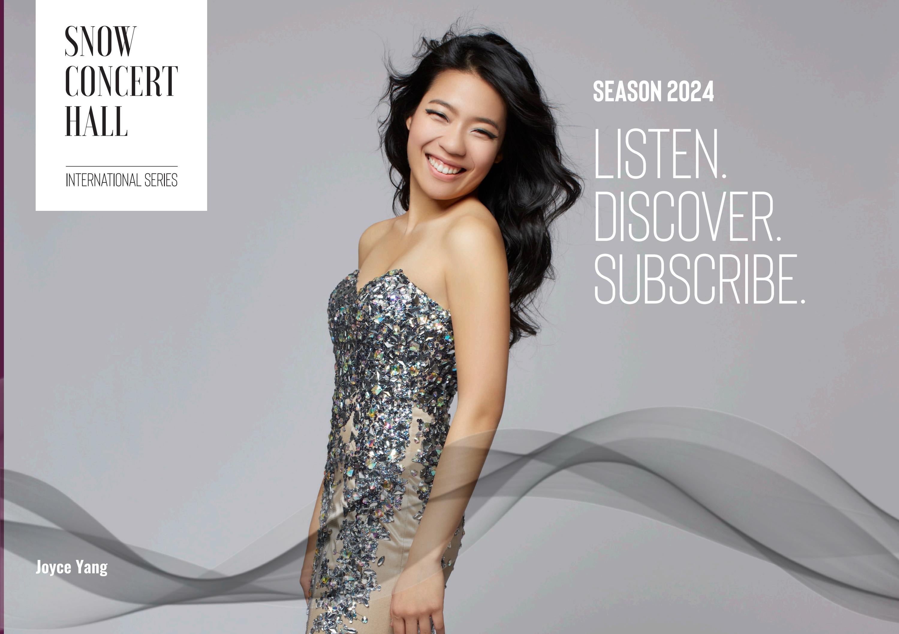 Snow Concert Hall - International Series Season 2024 by Canberra ...