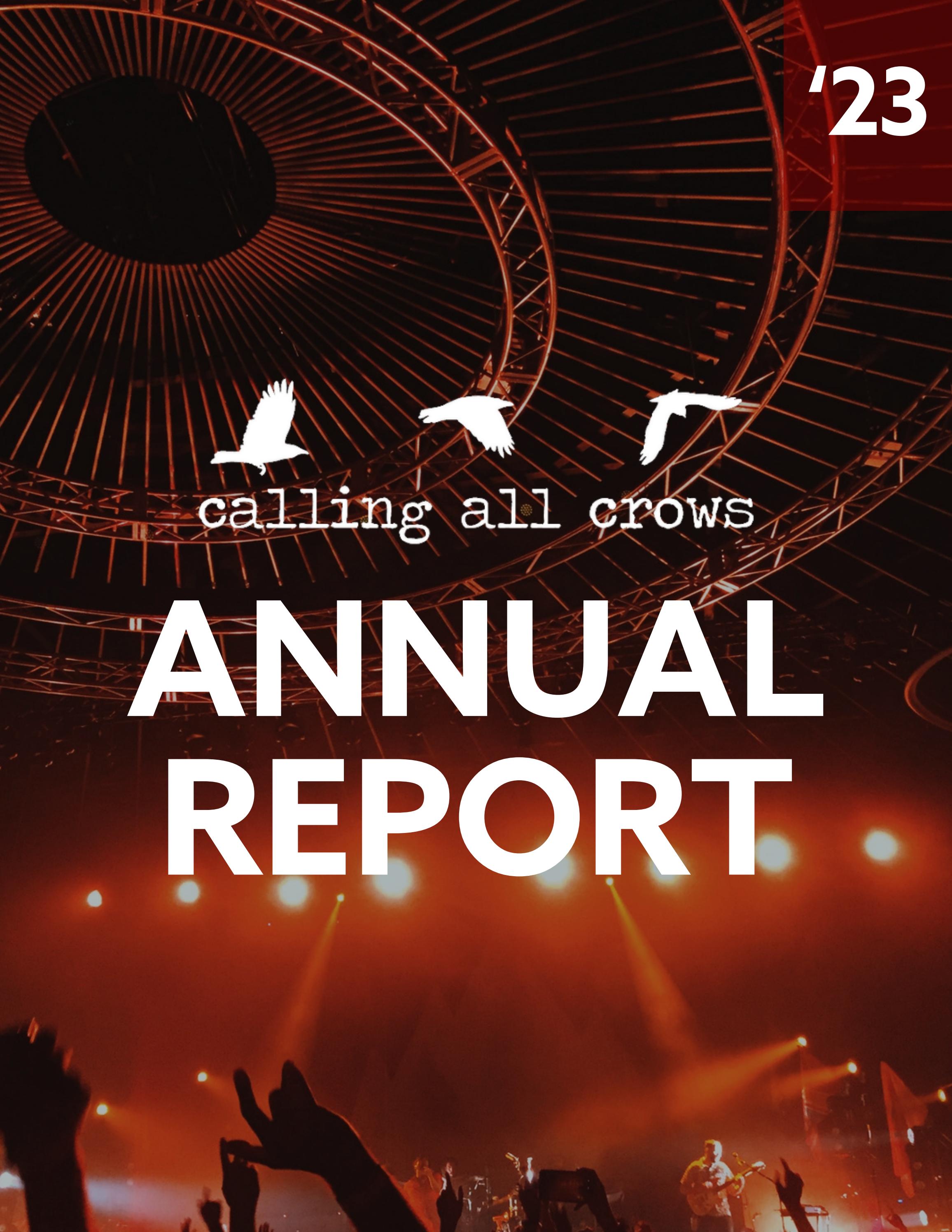 Calling All Crows 2023 Annual Report by callingallcrows - Issuu