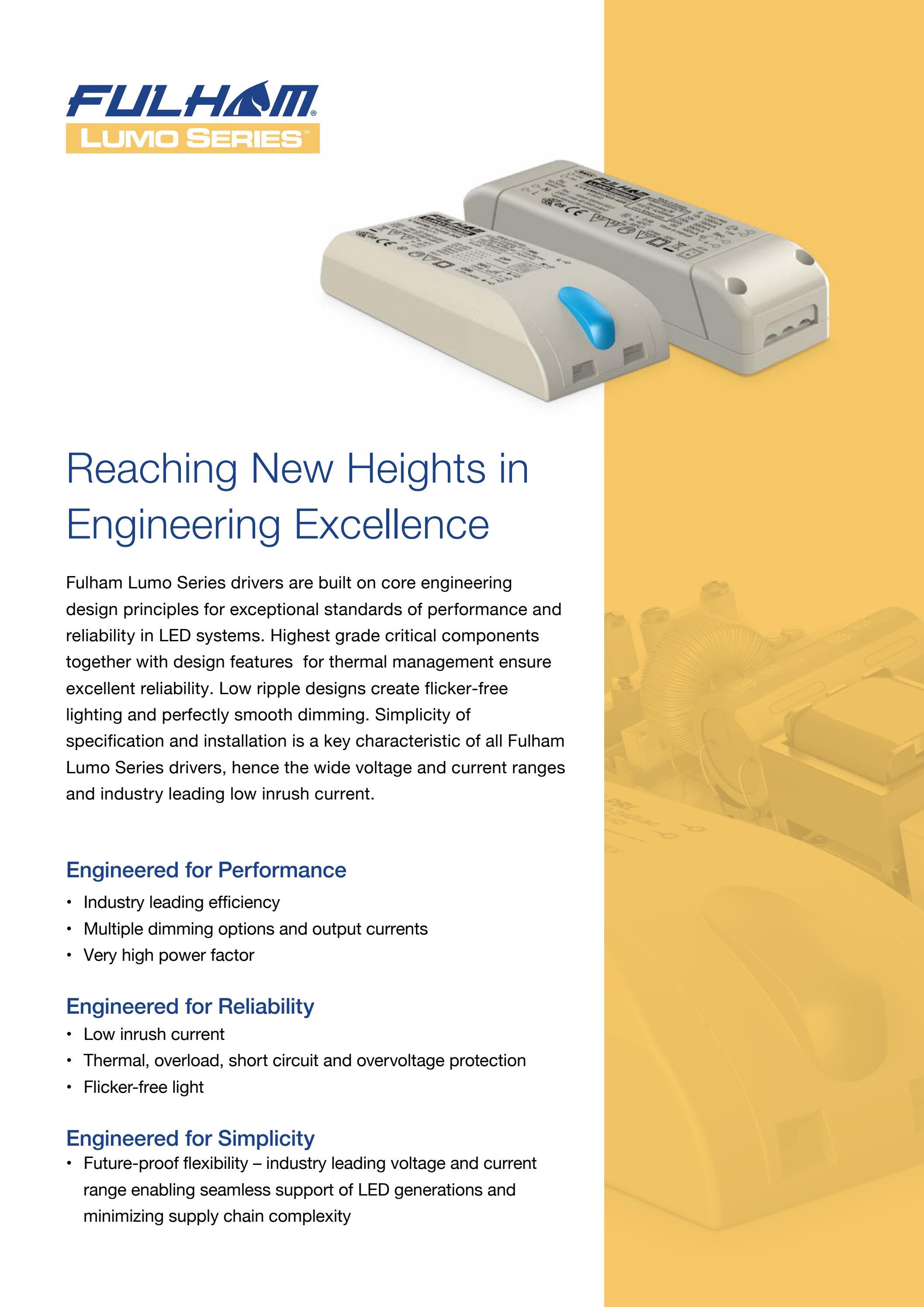 Fulham Lumo Series LED Drivers by Fulham Co., Inc. - Issuu