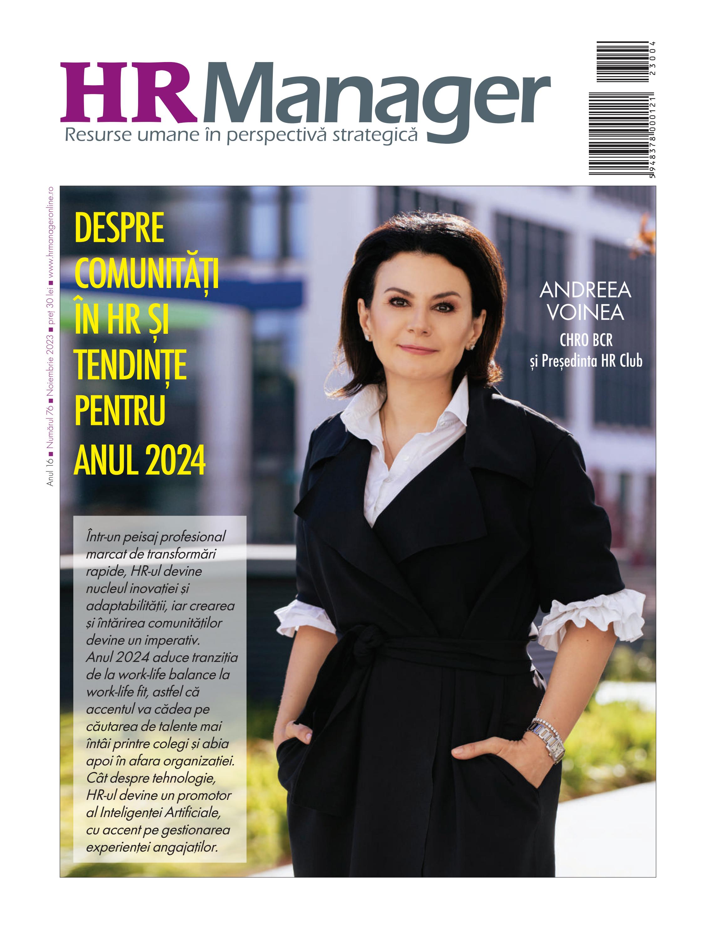 Revista HR Manager, 76, preview by Editura Cariere - Issuu