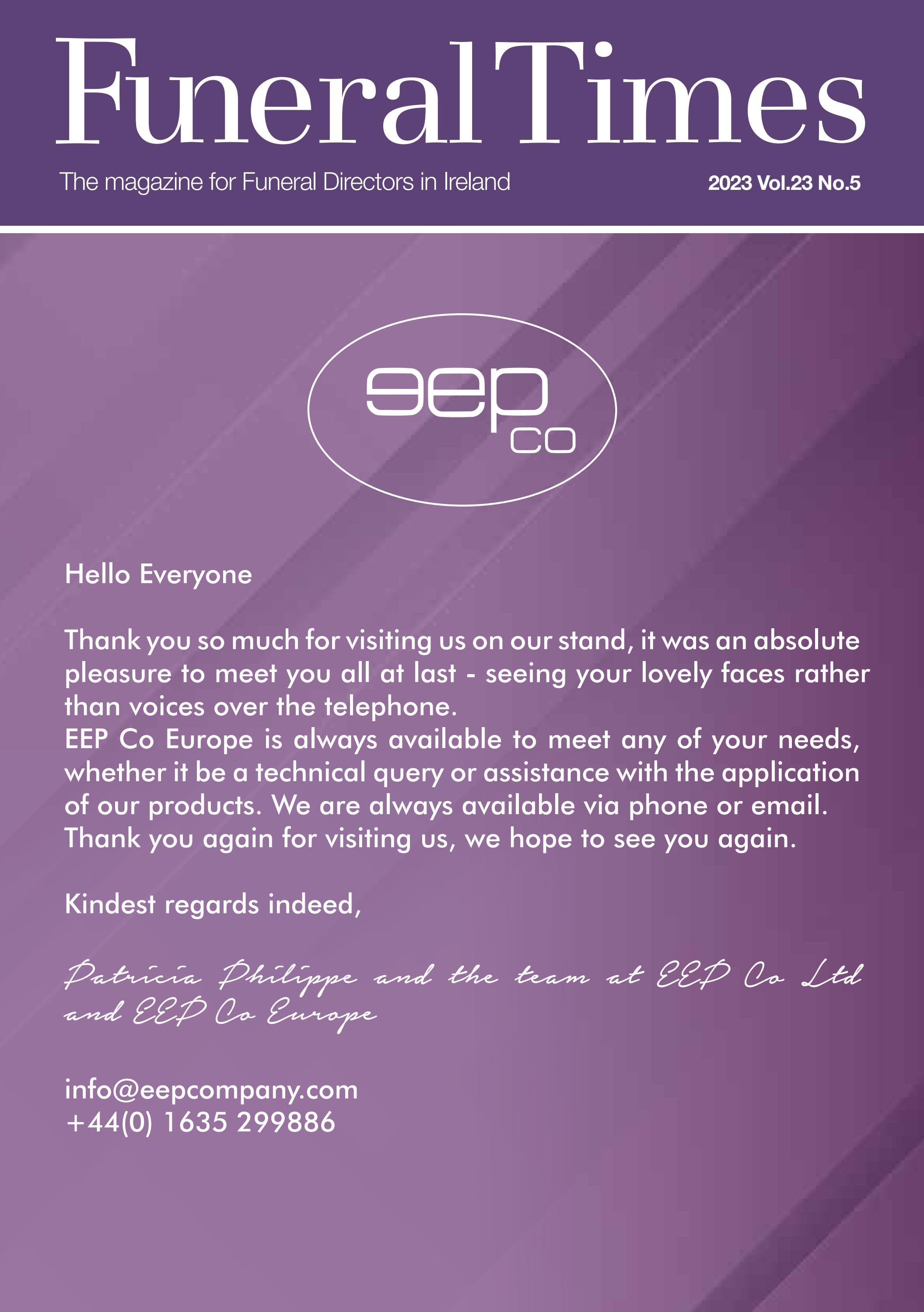 Funeral Times issue 5 2023 by Inhouse - Issuu