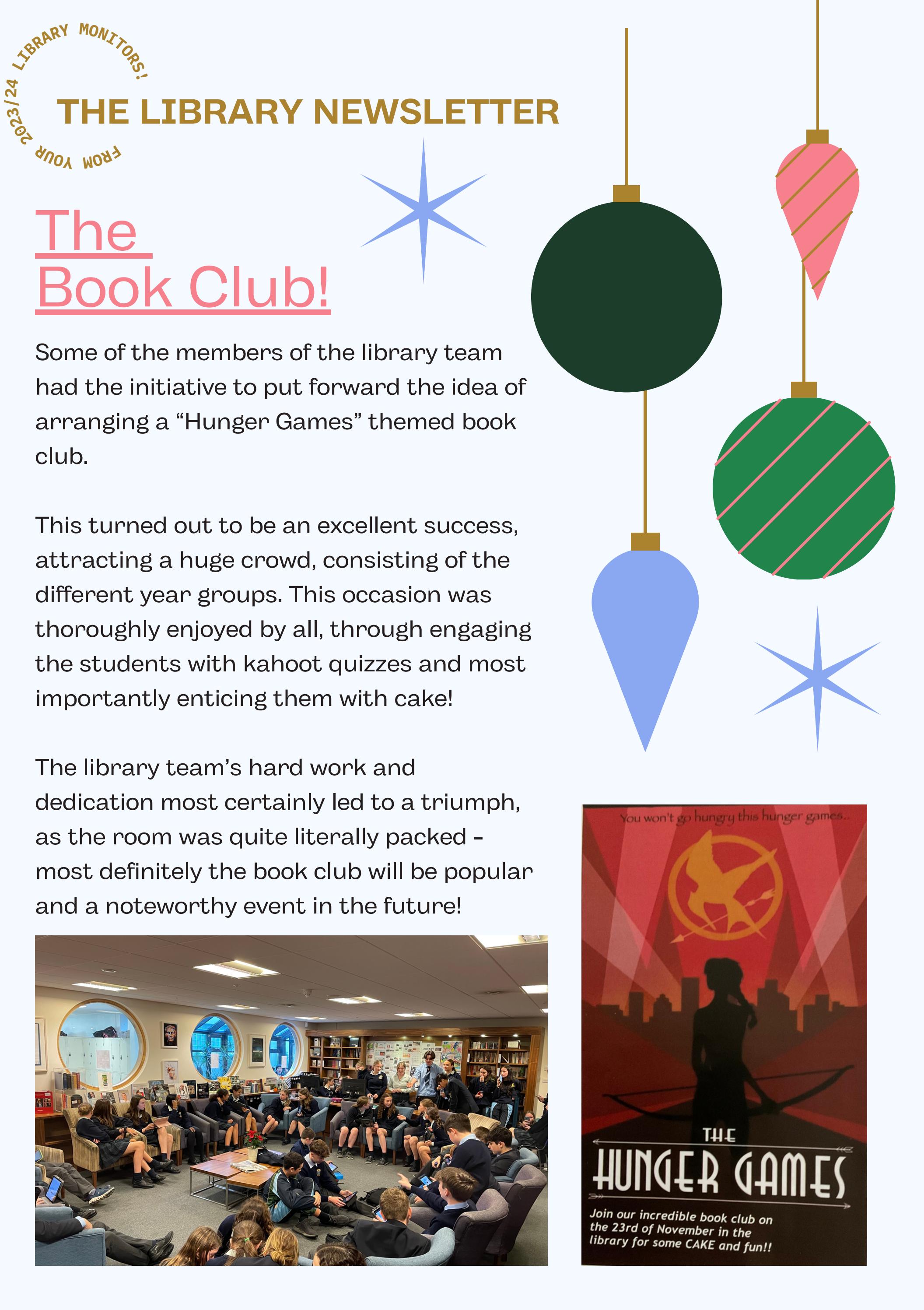 St. Gerard's Senior School Christmas Library Newsletter by St Gerard's ...